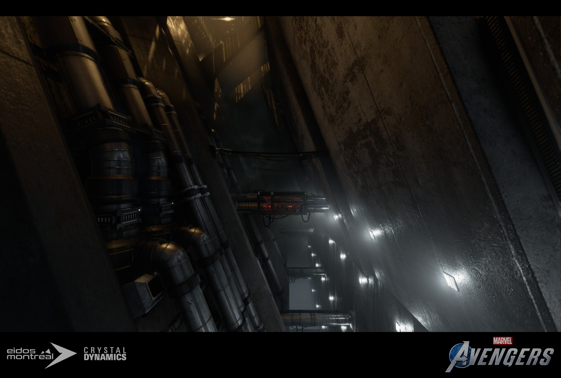 Rainer Ricq - Marvel's Avengers - AIM's Prison - Chasm