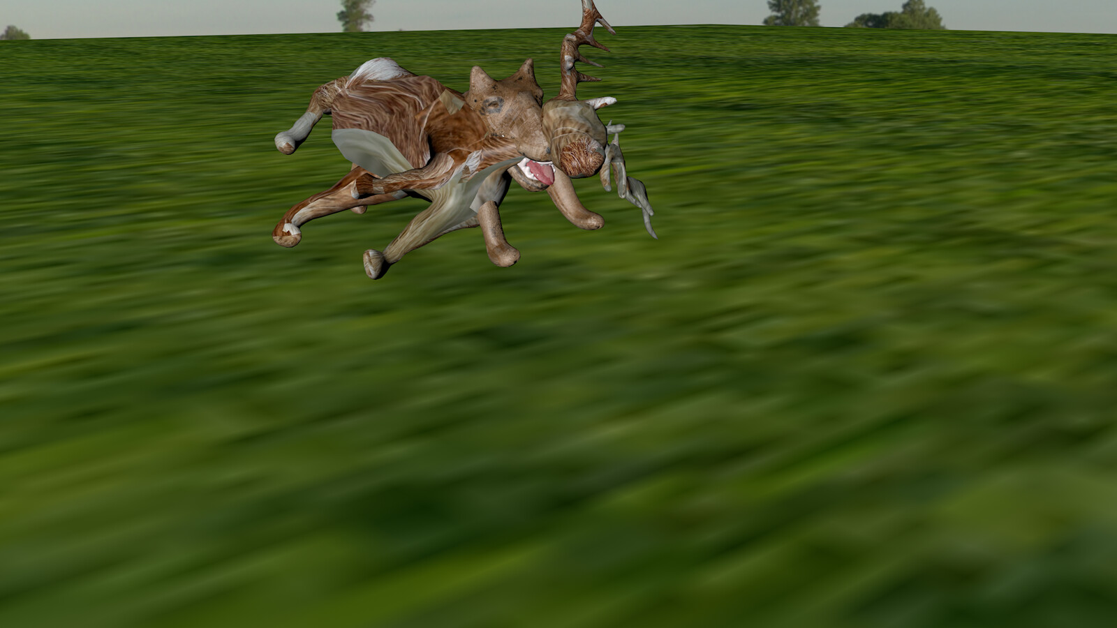 Tapas Dey - Lion Hunting Deer 3d Movie-2020 An Effort To Wild Life