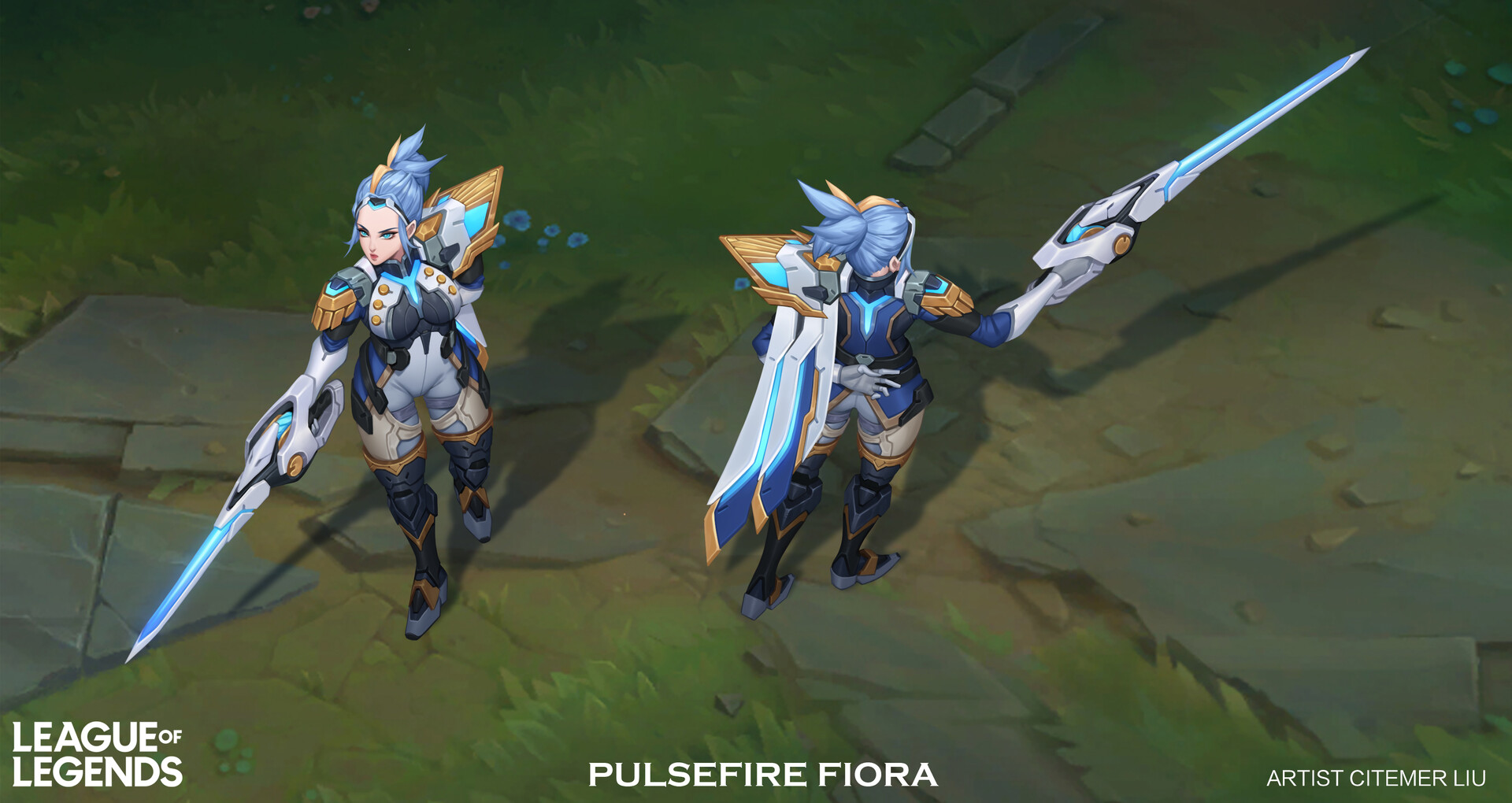 Citemer Liu - Pulsefire concept art