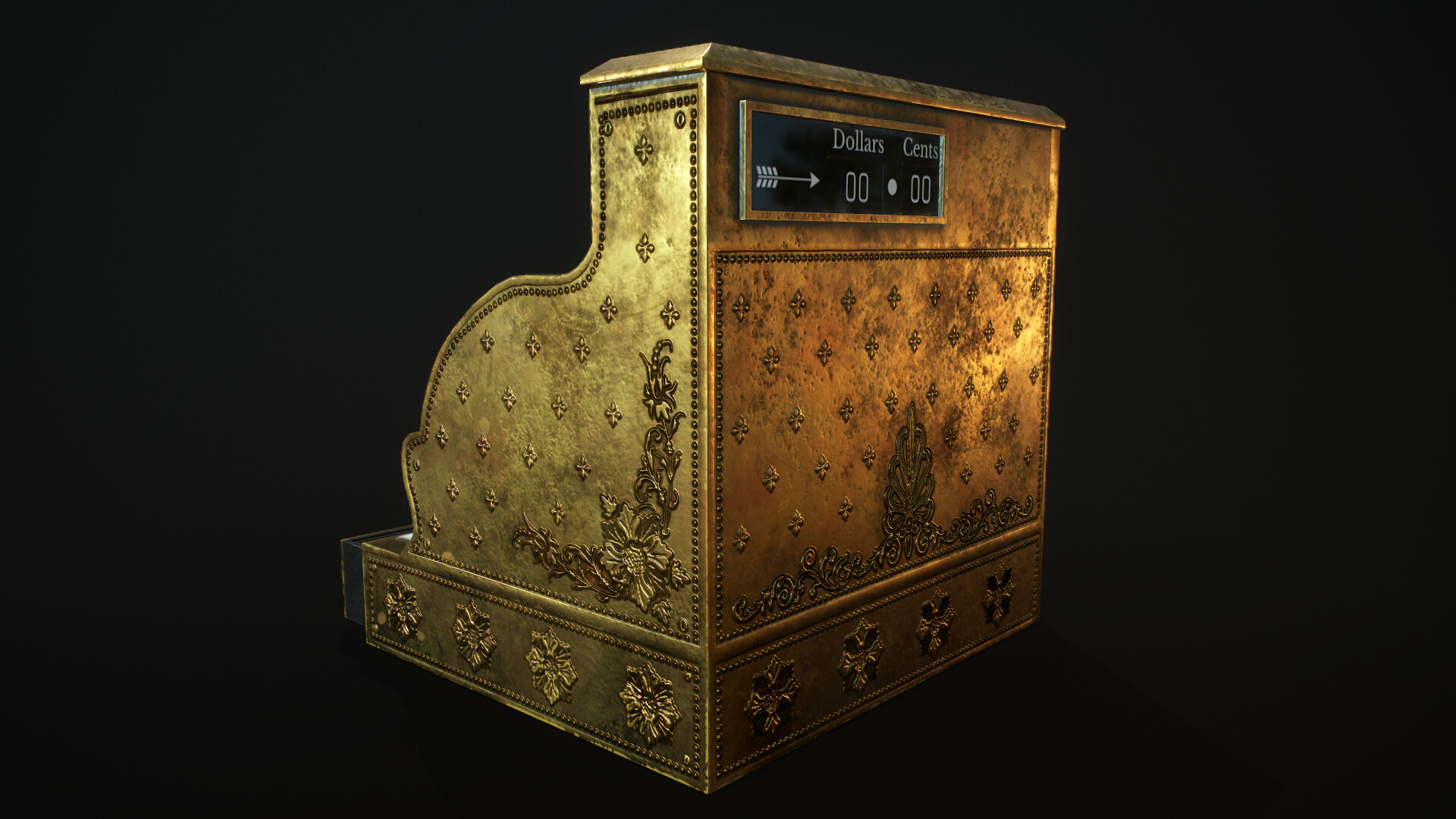 Molly Entwistle - Antique-Style Cash Register