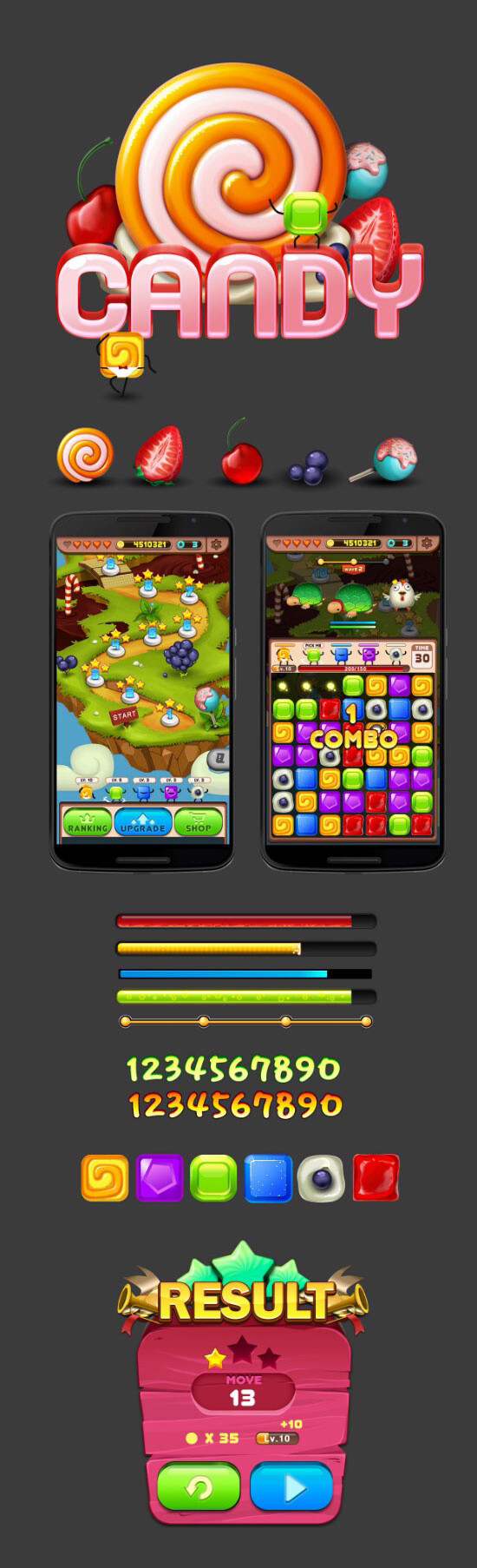 ArtStation - Candy UI