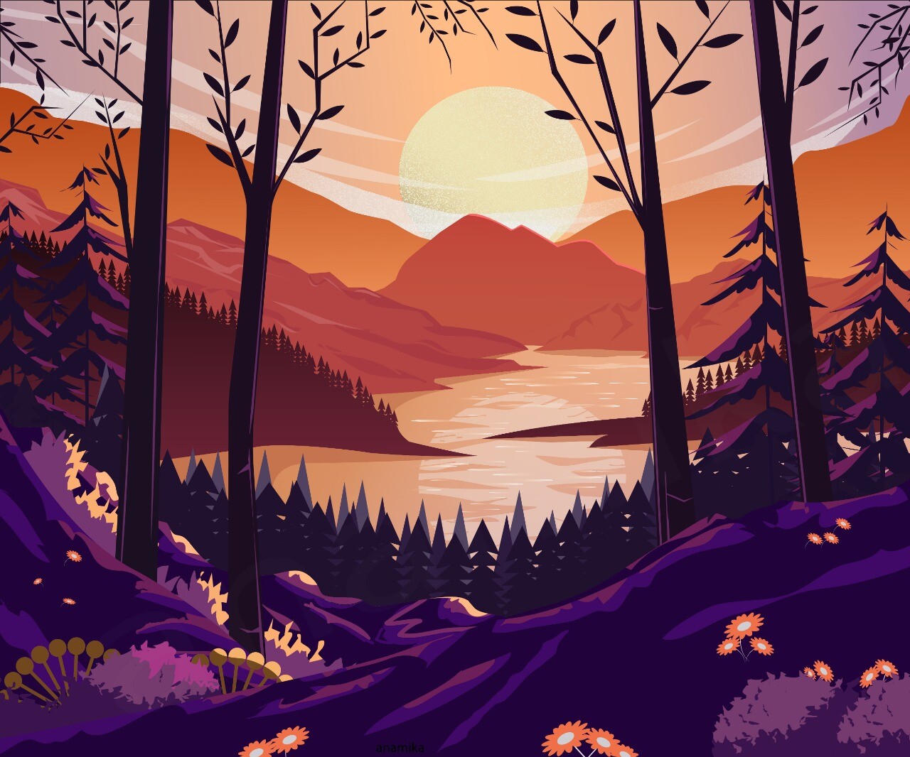 ArtStation - BACKGROUND DESIGN