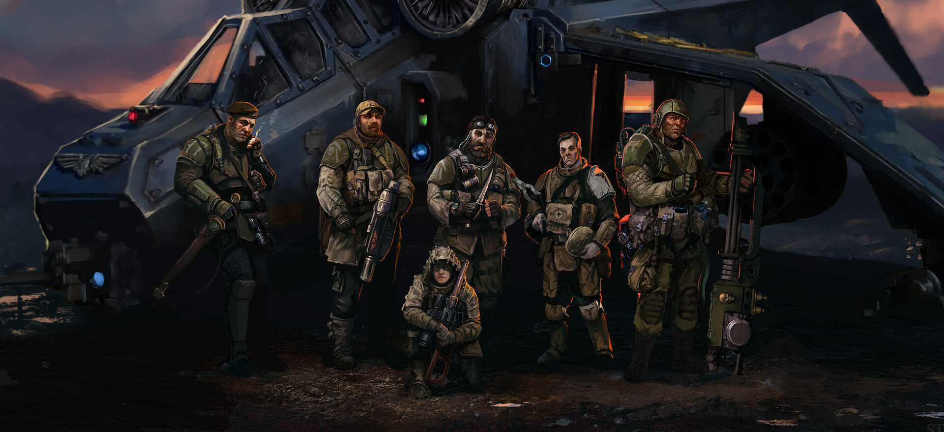 ArtStation - Drop Troops
