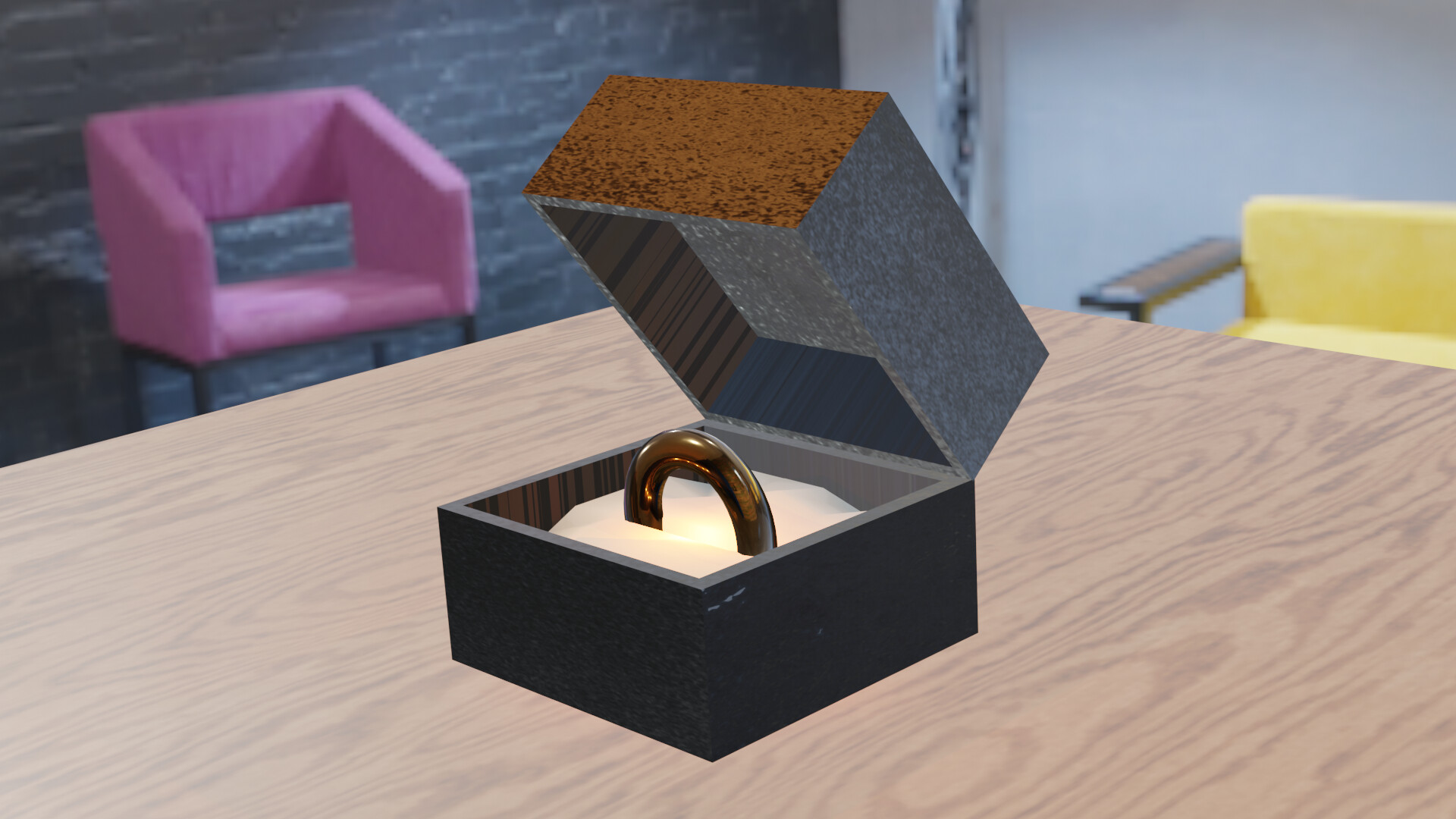 ArtStation - Ring box with animation