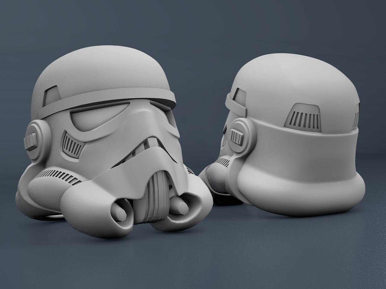 ArtStation - Stormtrooper helmet