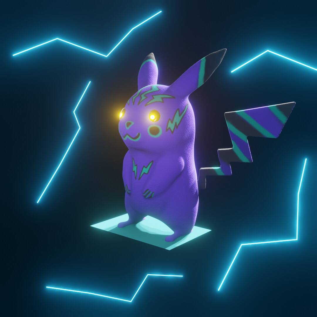 Wojciech Sierakowski - Blue Pikachu