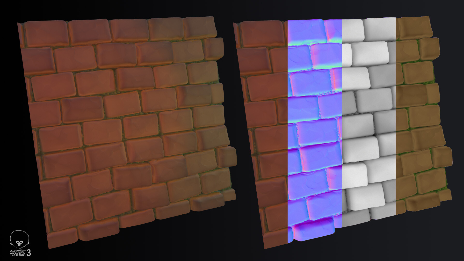 ArtStation - Stylized stone texture