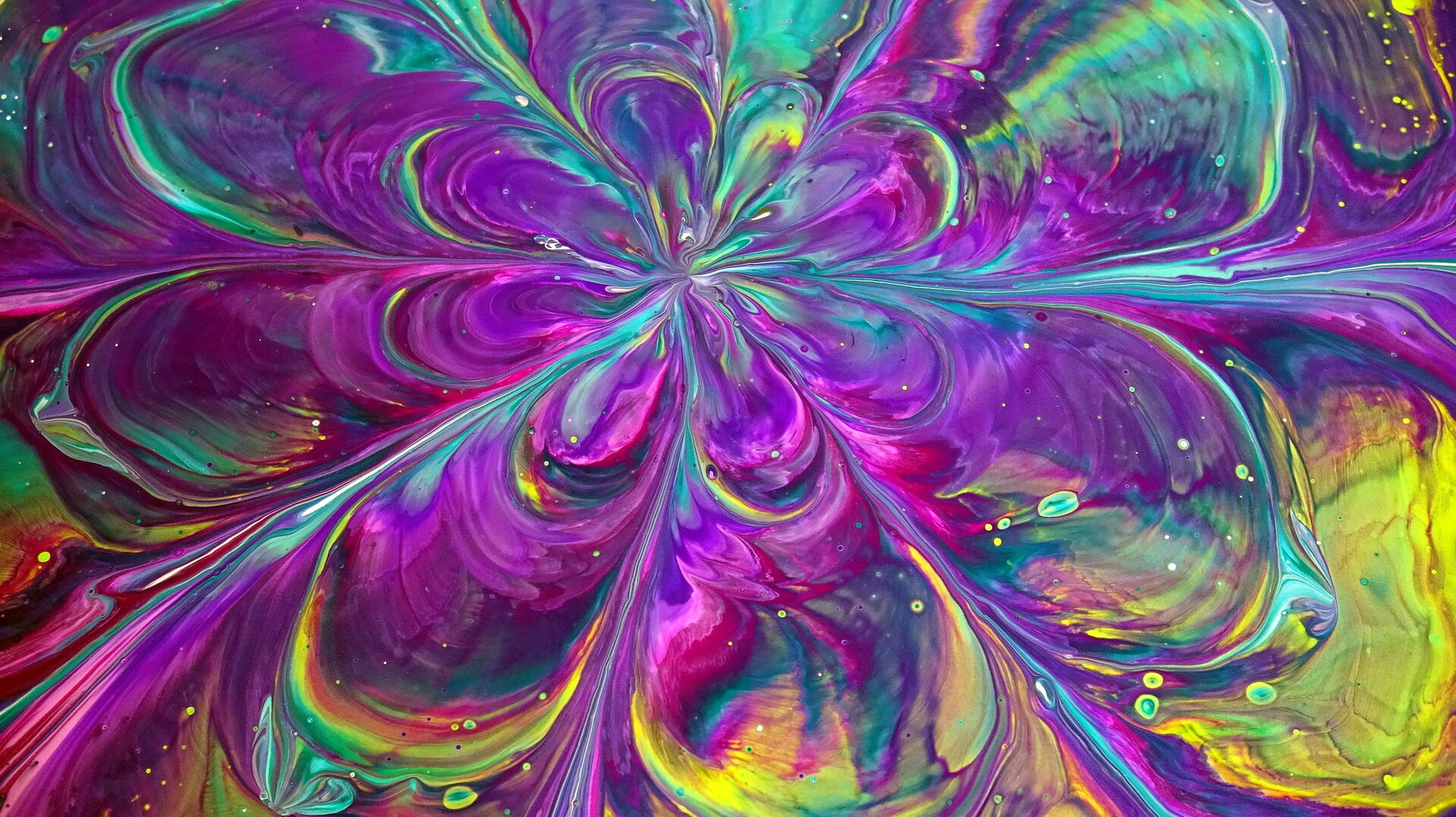 Fiona Art - LEAKY CUP ~ Acrylic pour painting ~ Fluid art ~ Liquid art ...