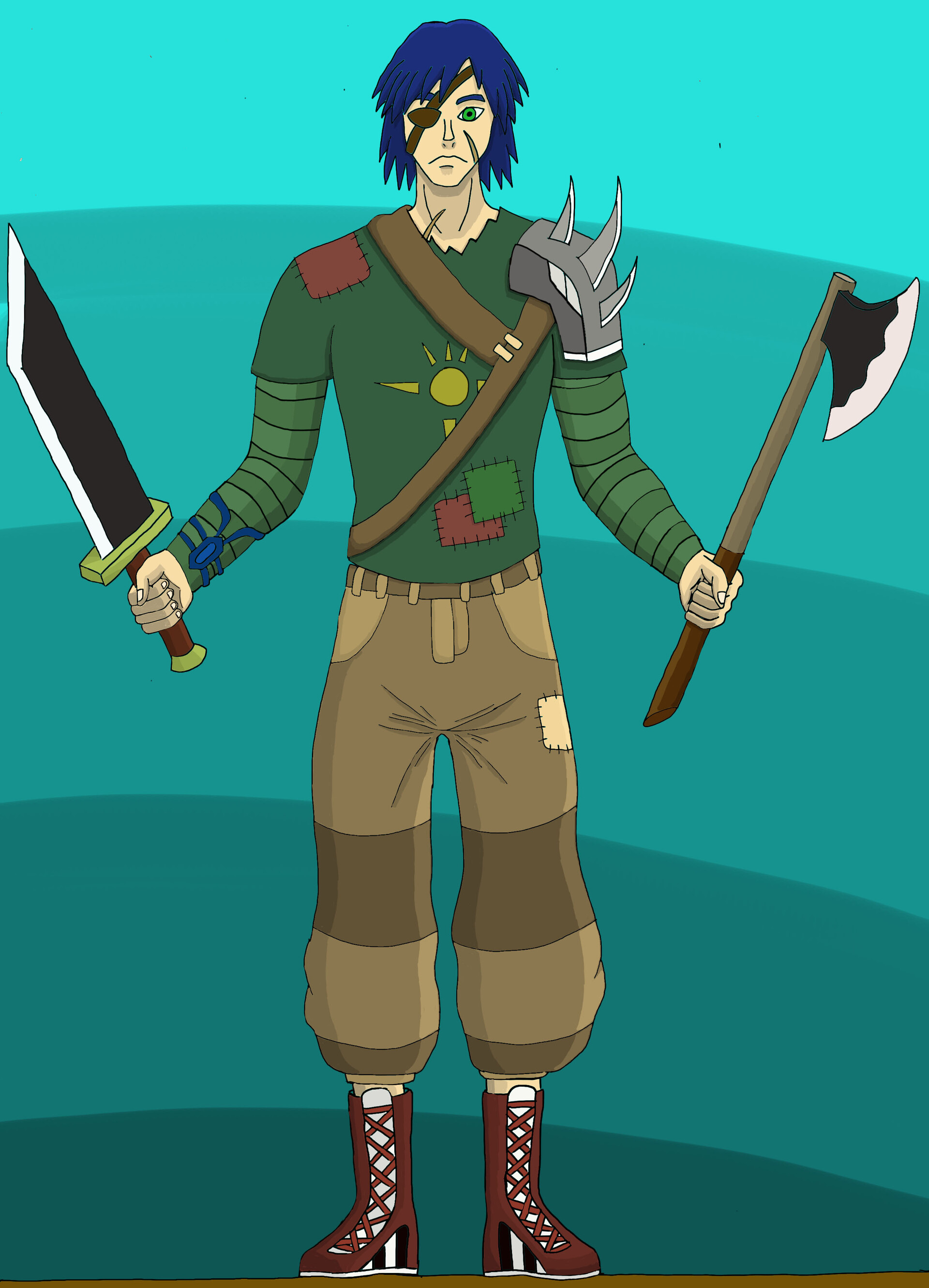 ArtStation - Apocalyptic character