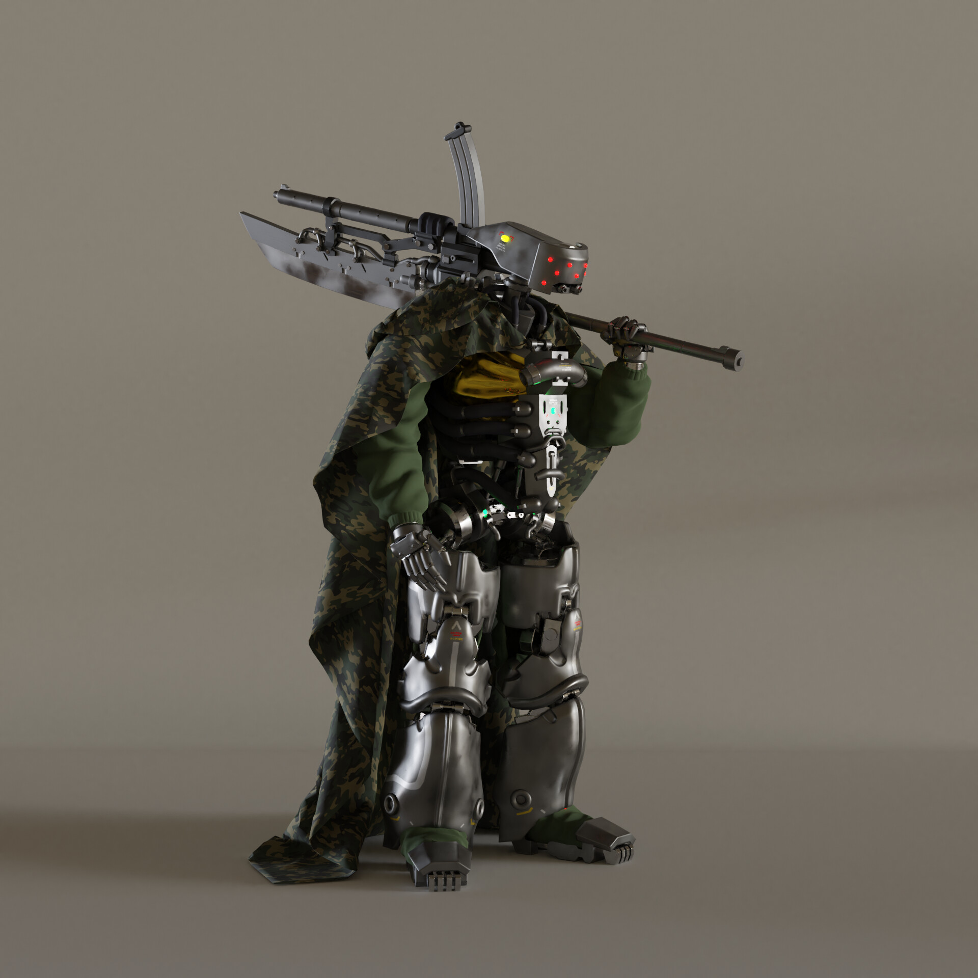 ArtStation - Military Bot