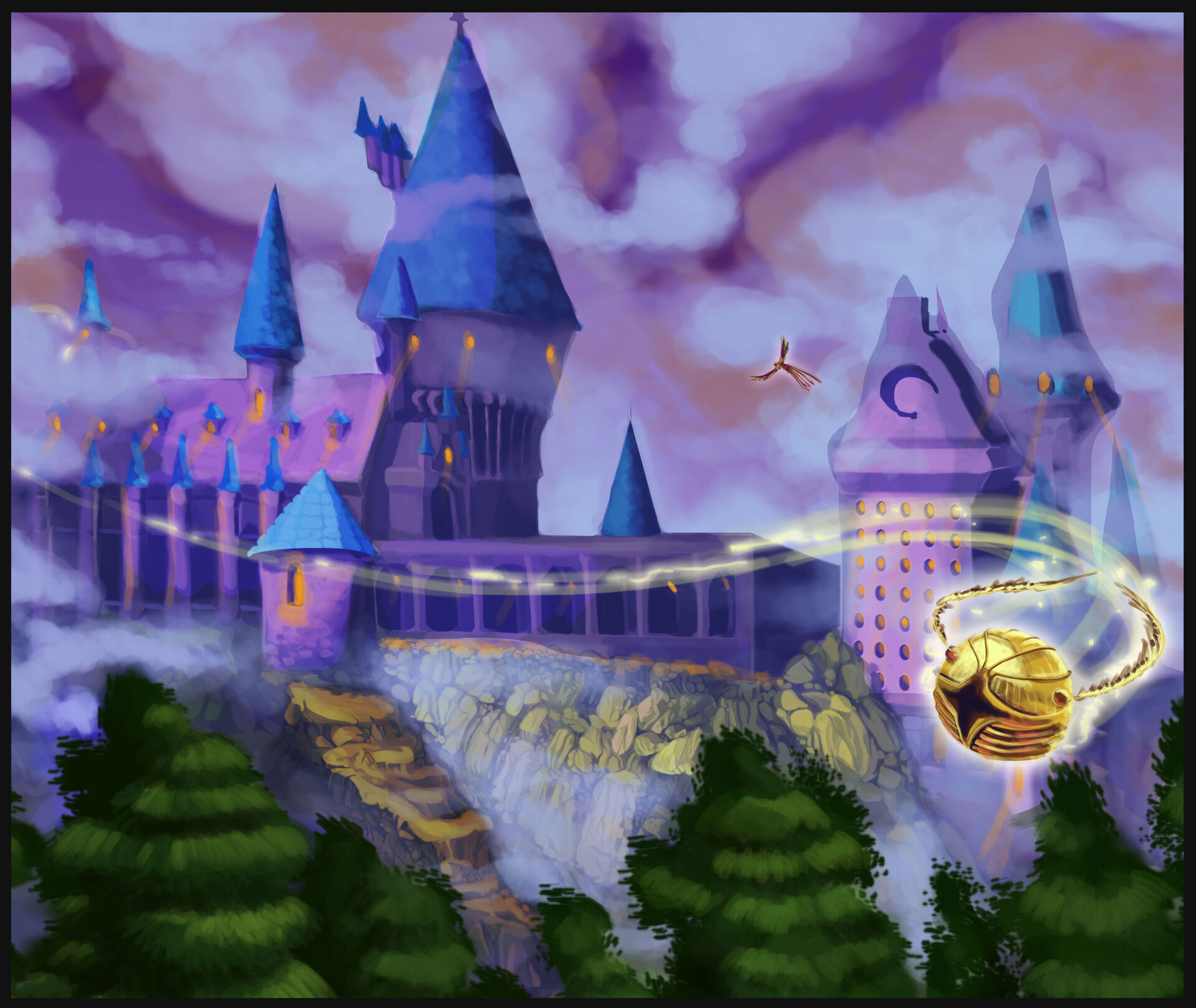 ArtStation - Hogwarts