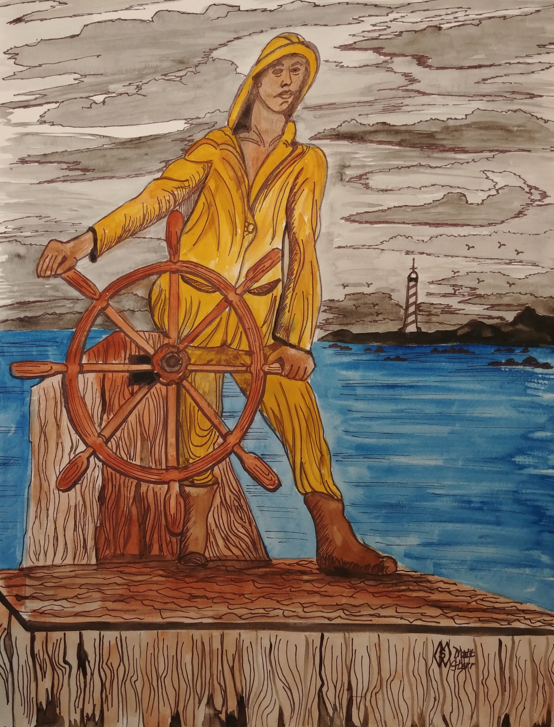 ArtStation - They That Go Down to the Sea in Ships