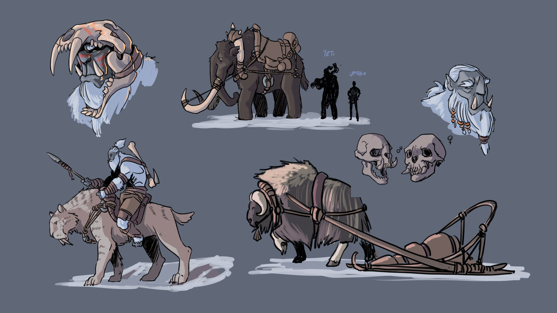 Bone Dust - Yeti + prehistory