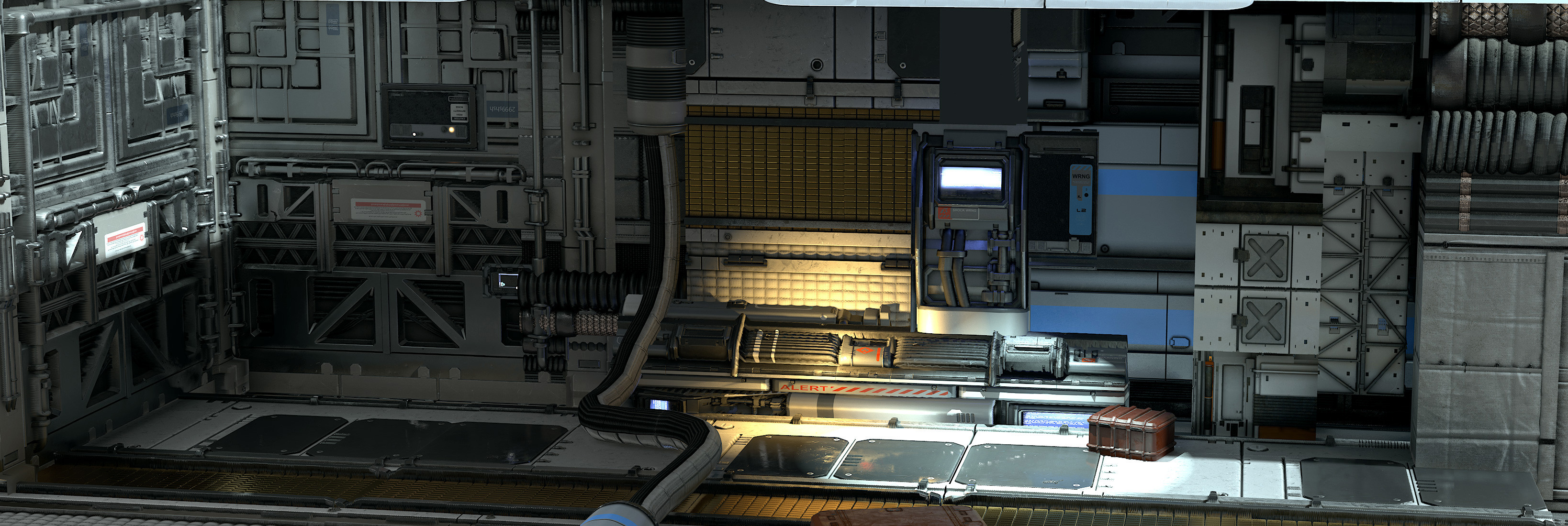 Tyler Smith - Sci Fi Hard Surface Materials Trim Sheet