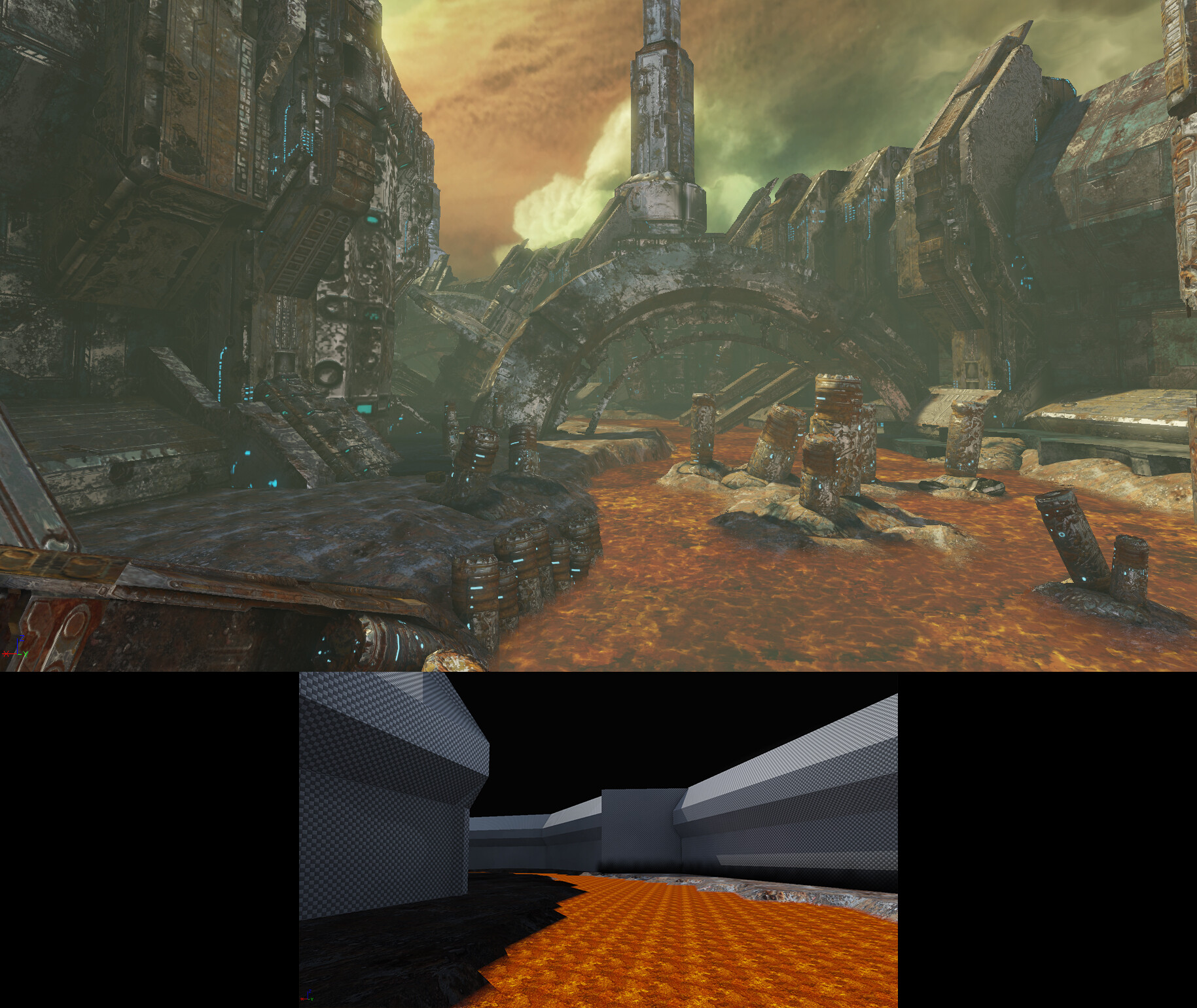 Andrew Cormier - Environment Art: Rust Sea Canyon