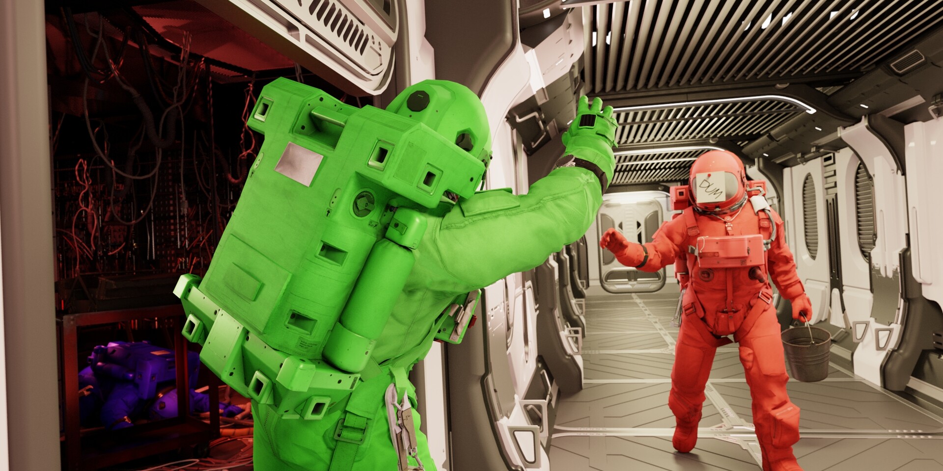 ArtStation - Green Sus