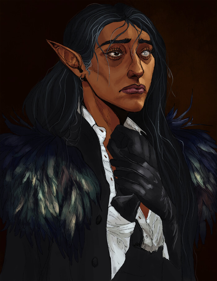 ArtStation - Grave Cleric Commission