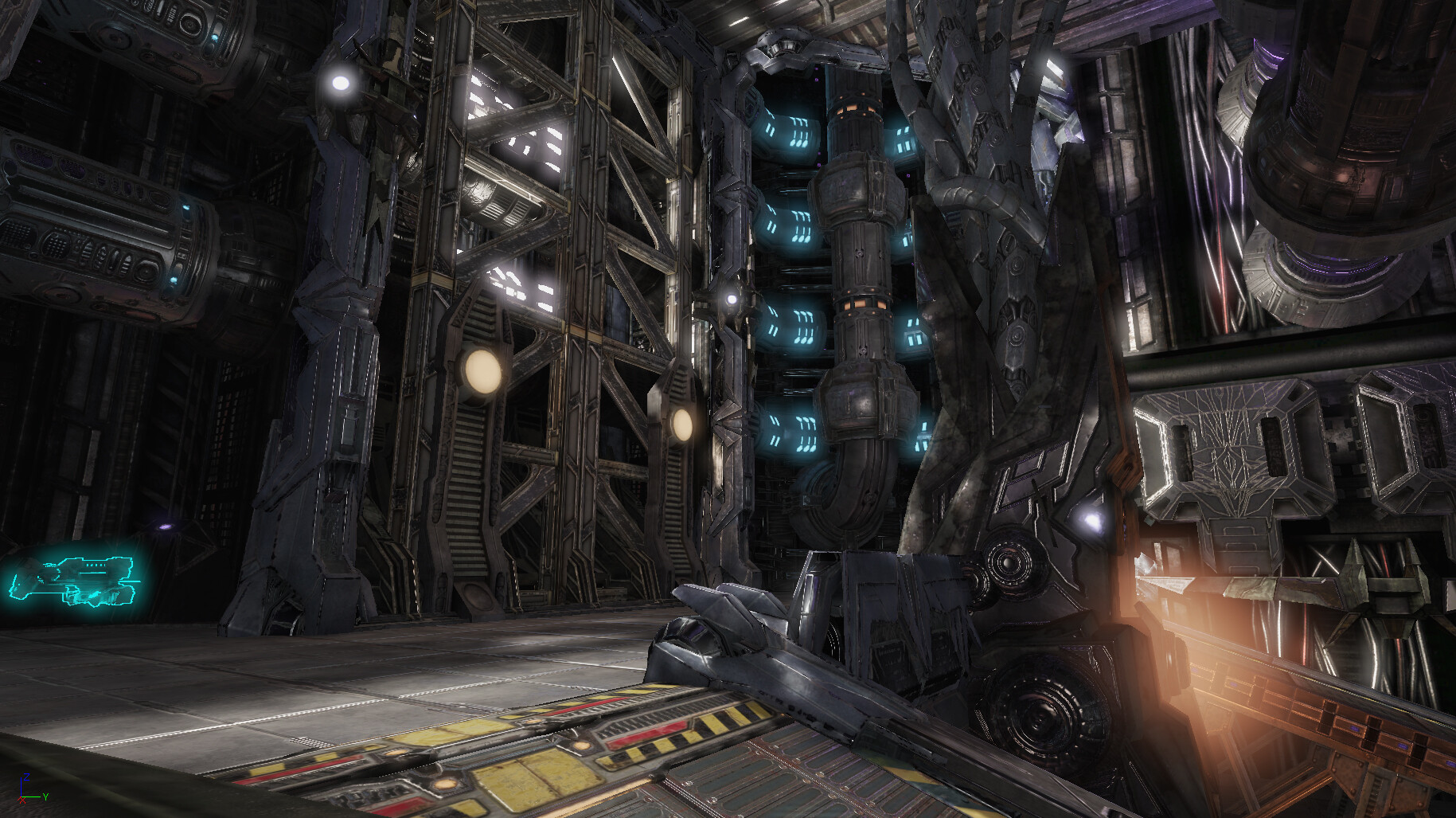 Andrew Cormier - Environment Art: Control Room