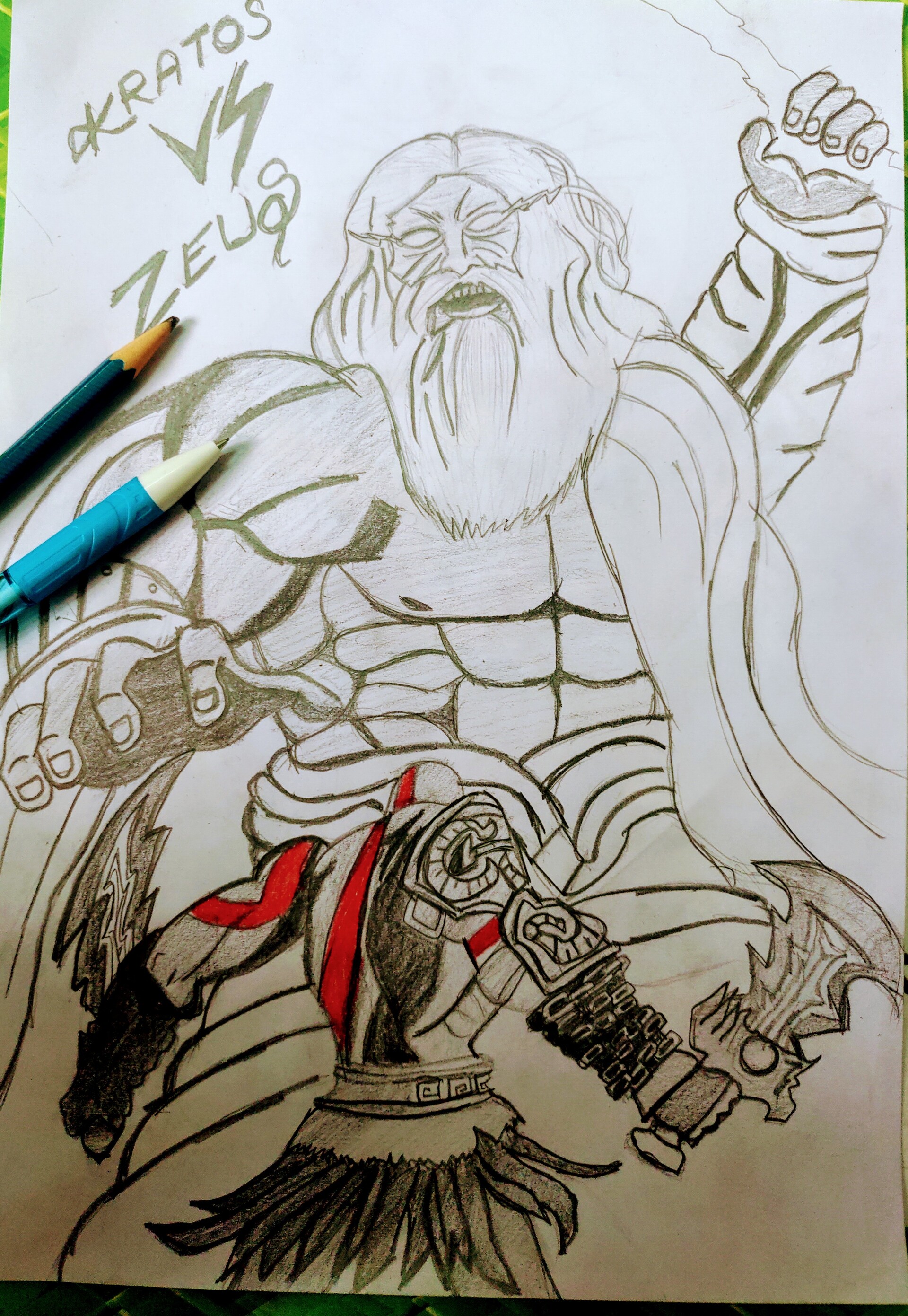 Zeus Vs Kratos
