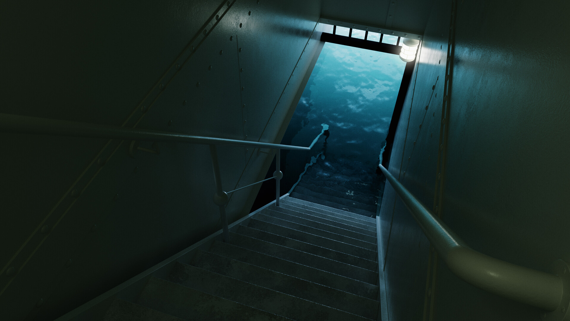 ArtStation - Sinking ship