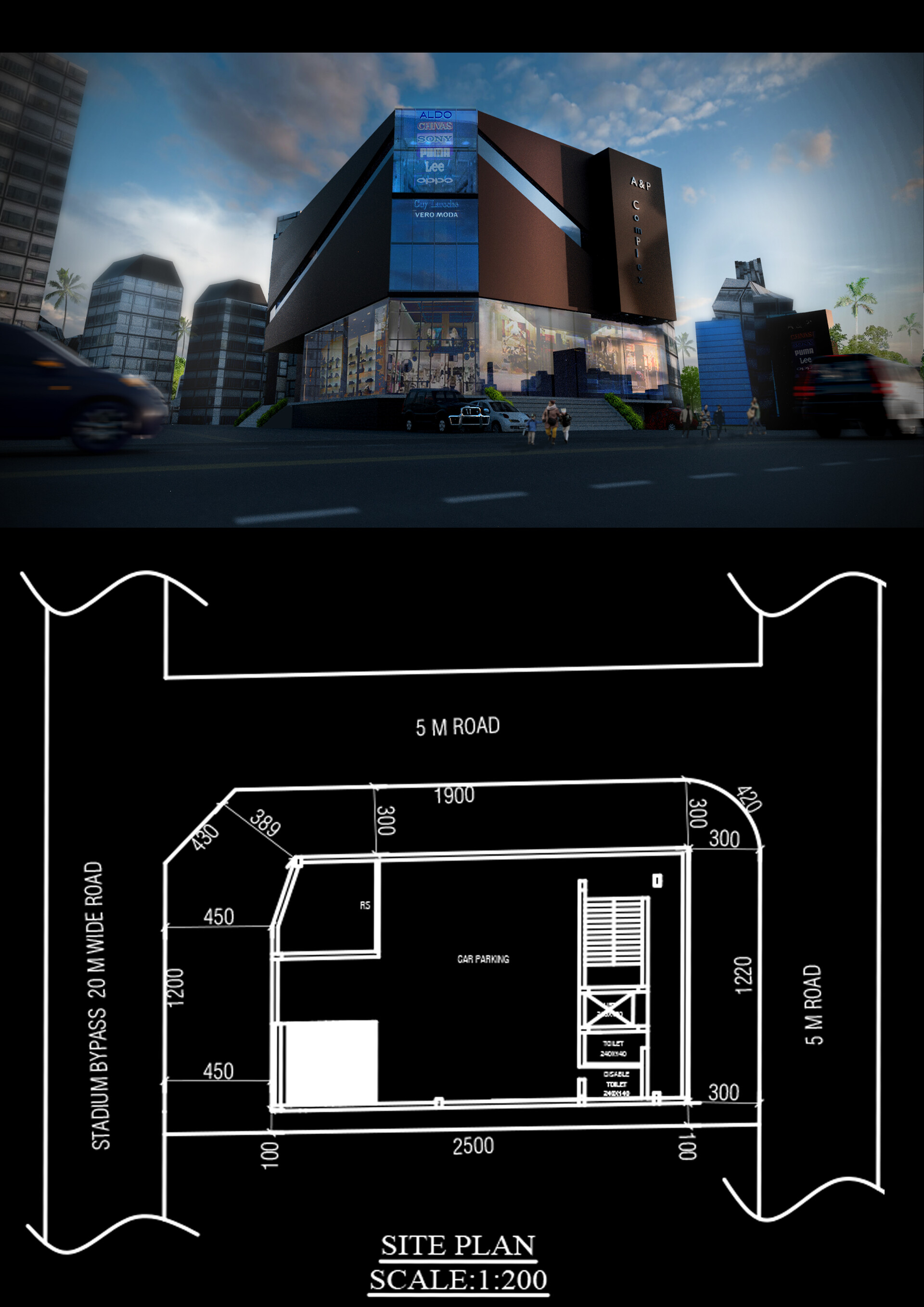 ArtStation - A&P COMPLEX BUILDING