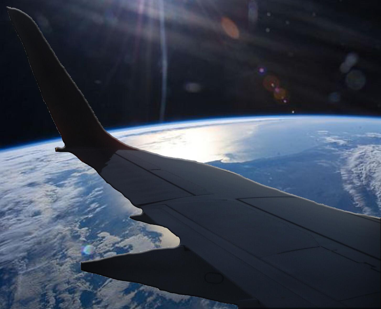 ArtStation - Plane in space?