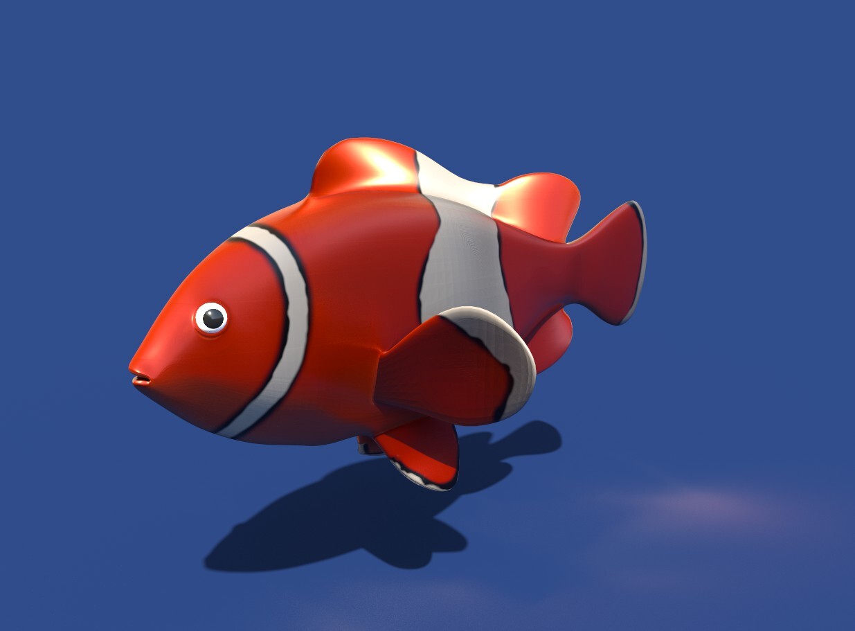 ArtStation - Clown fish