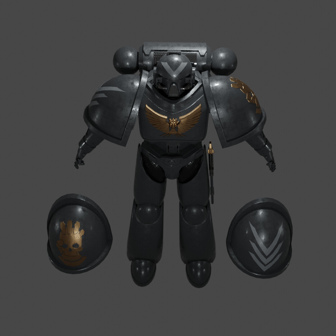 ArtStation - 3D fanart of the short series 'Astartes'