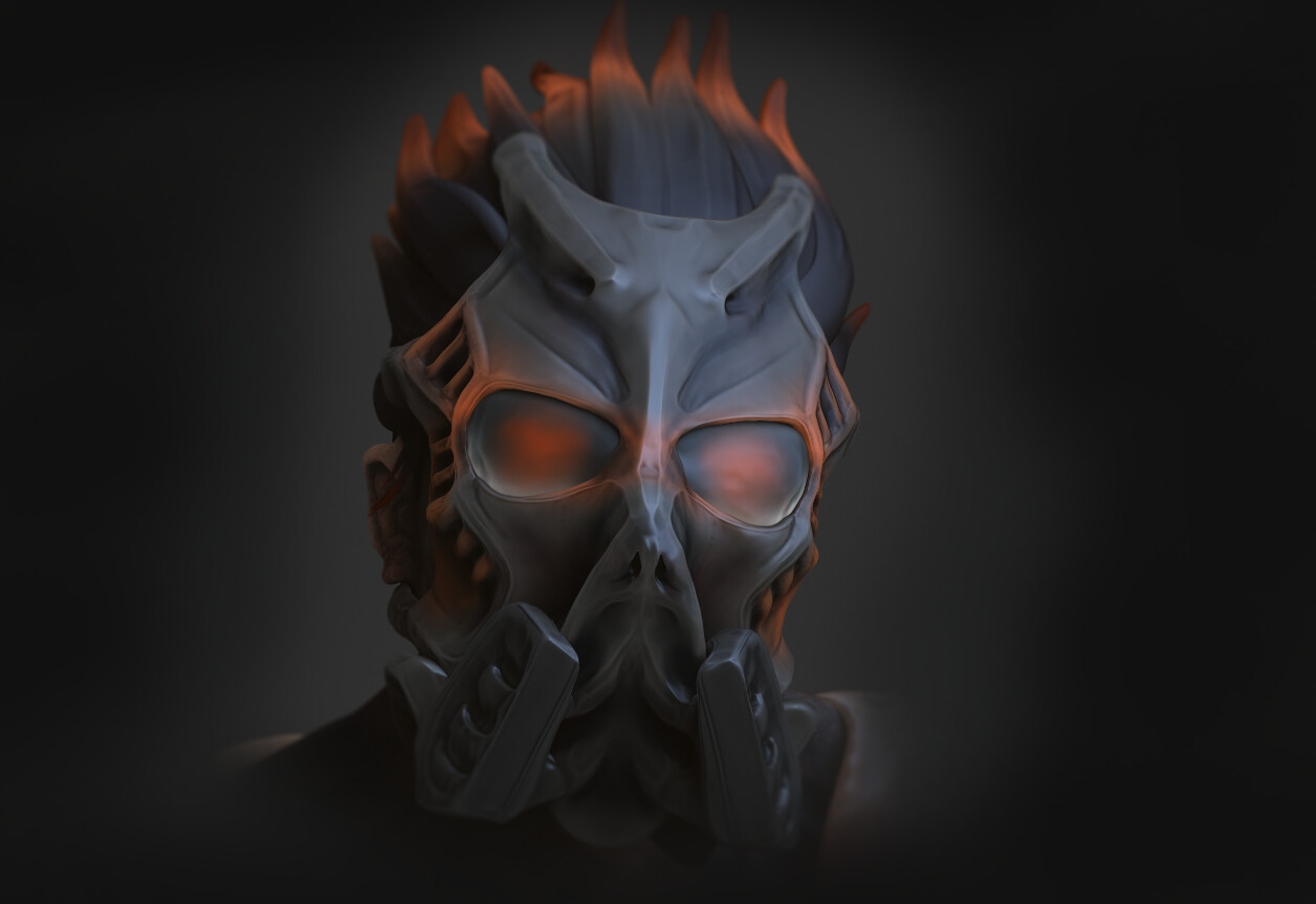 ArtStation - man in the darkness