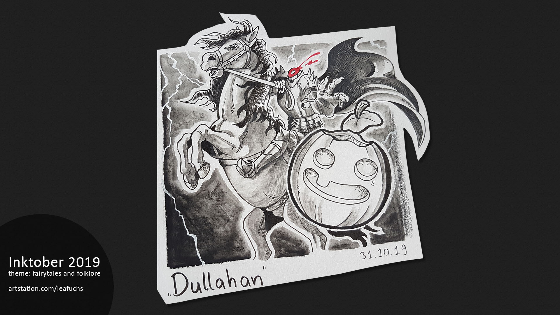 Lea Fuchs - Inktober 2019 - fairytales & folklore