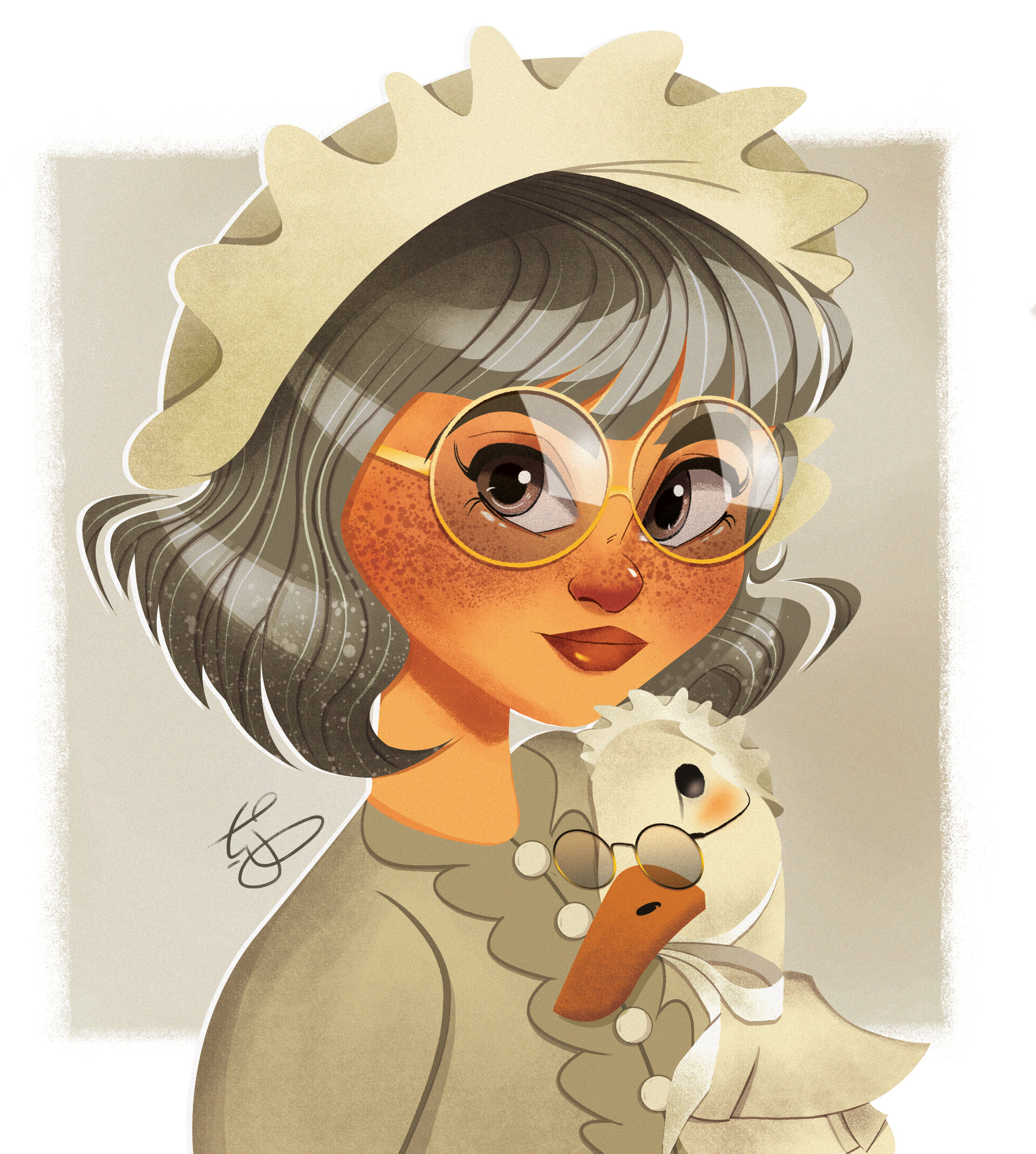 ArtStation - Grandma Duck Doll