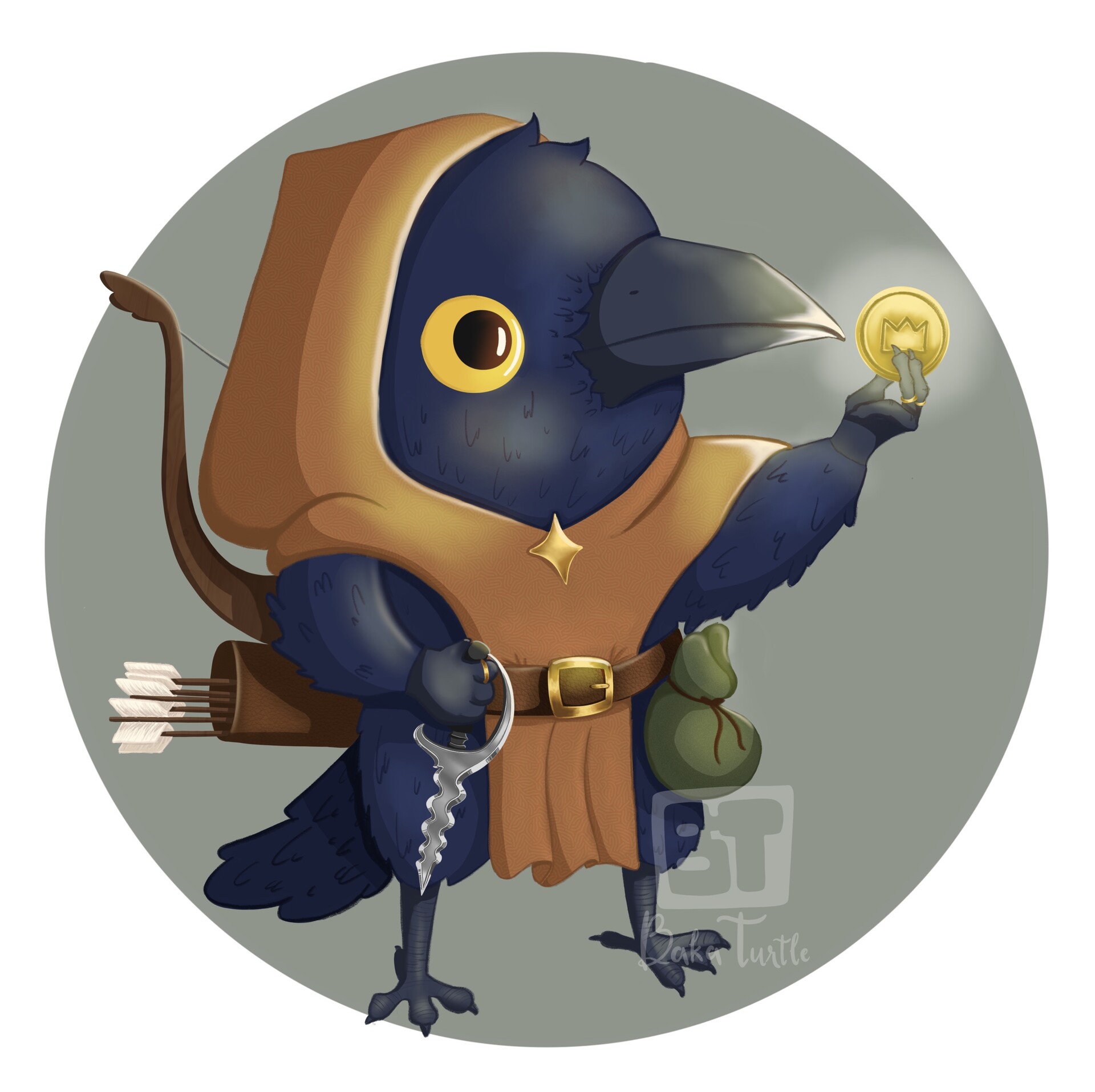 ArtStation - Whistler - Kenku Rogue DnD OC