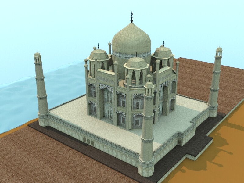 ArtStation - Taj Mahal