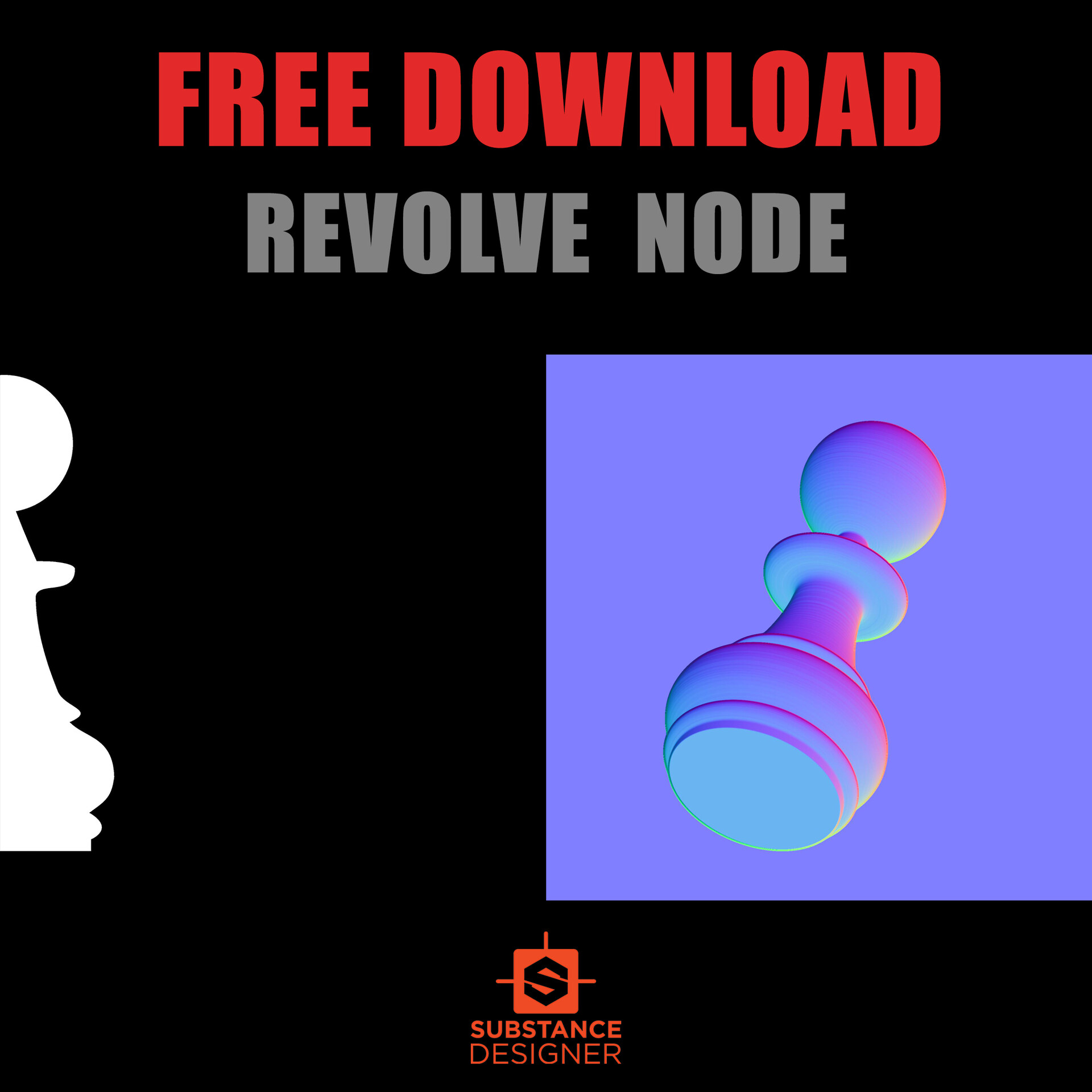 ArtStation - 3D Revolve node