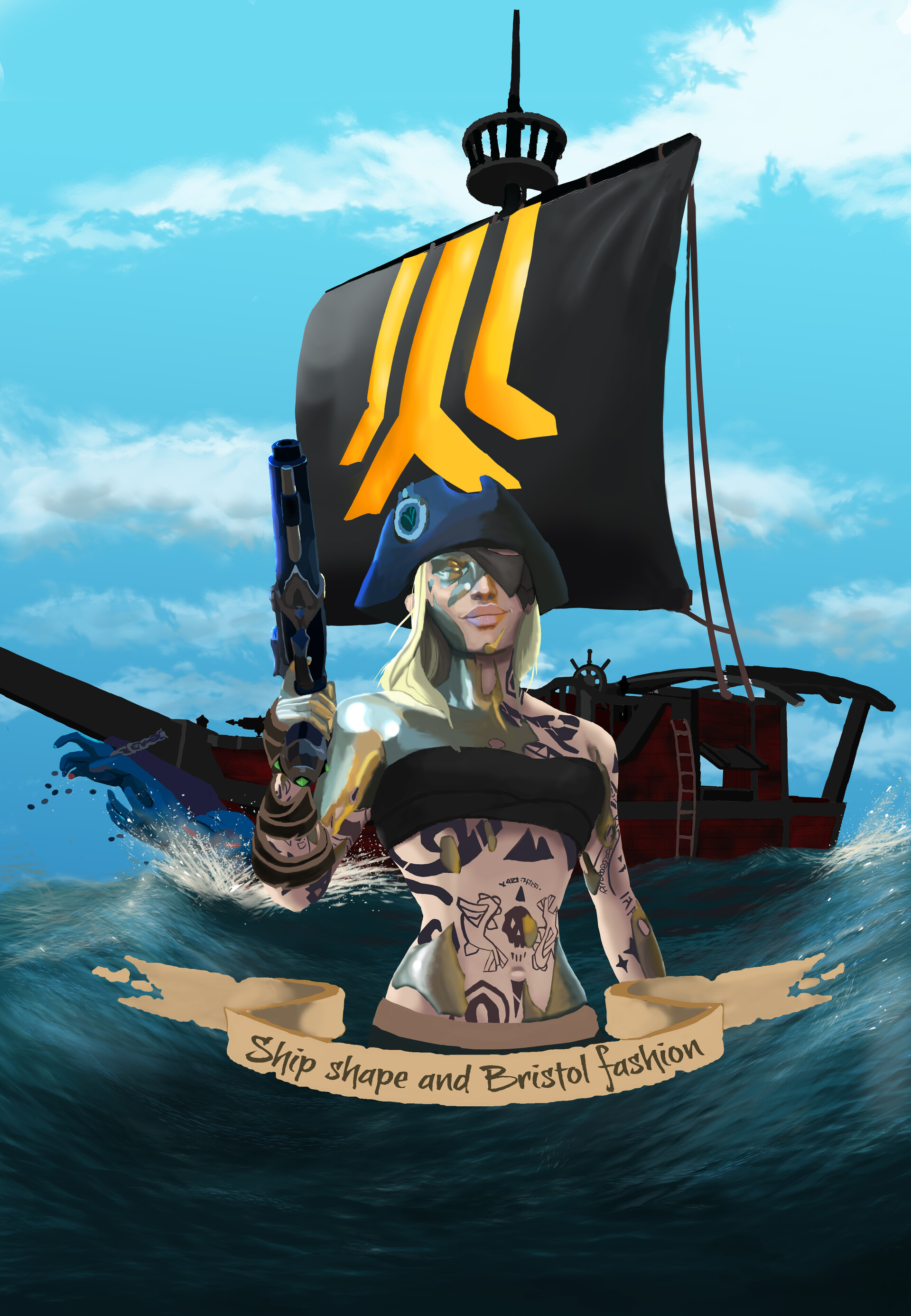 Tom Collins - Pirate Lordess of the Sea of Thieves