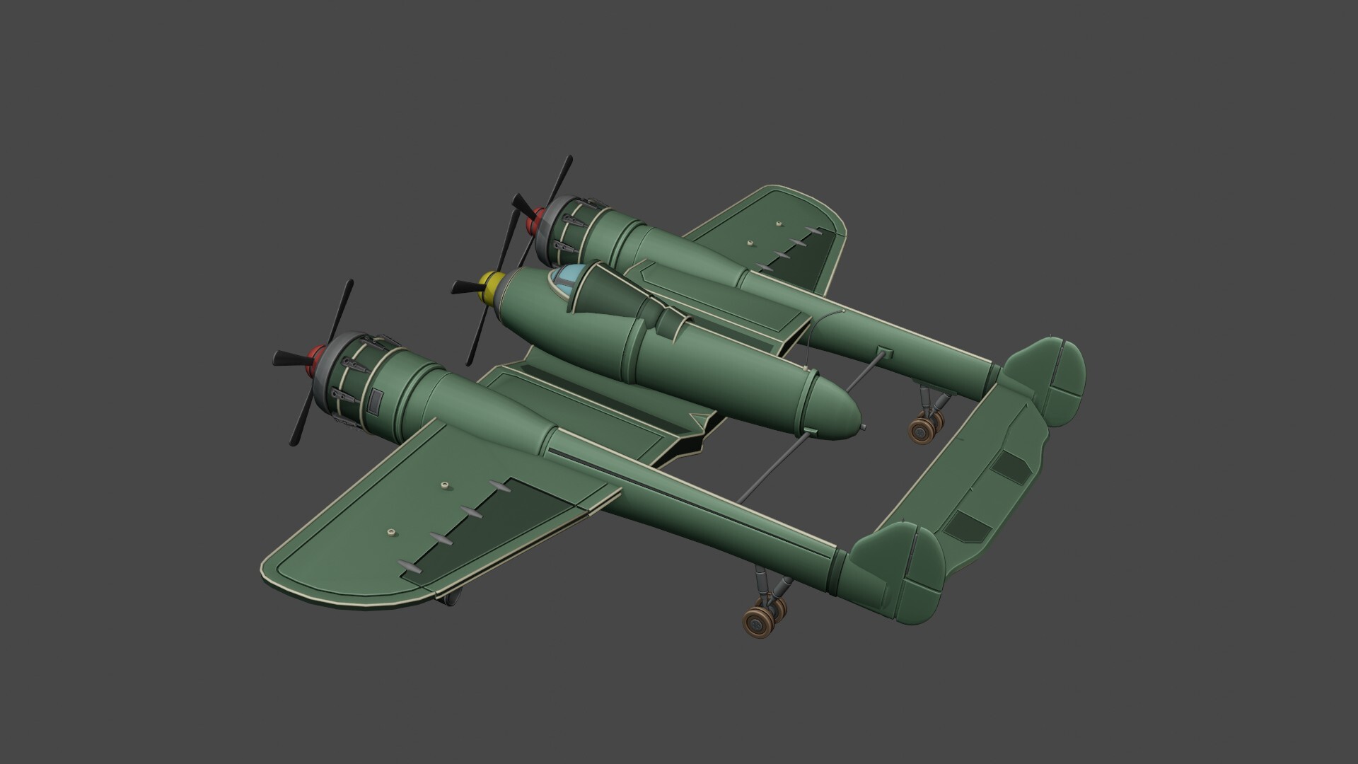 ArtStation - Plane test Mesh