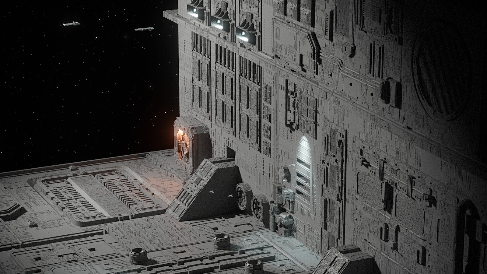 ArtStation - Station Hangars