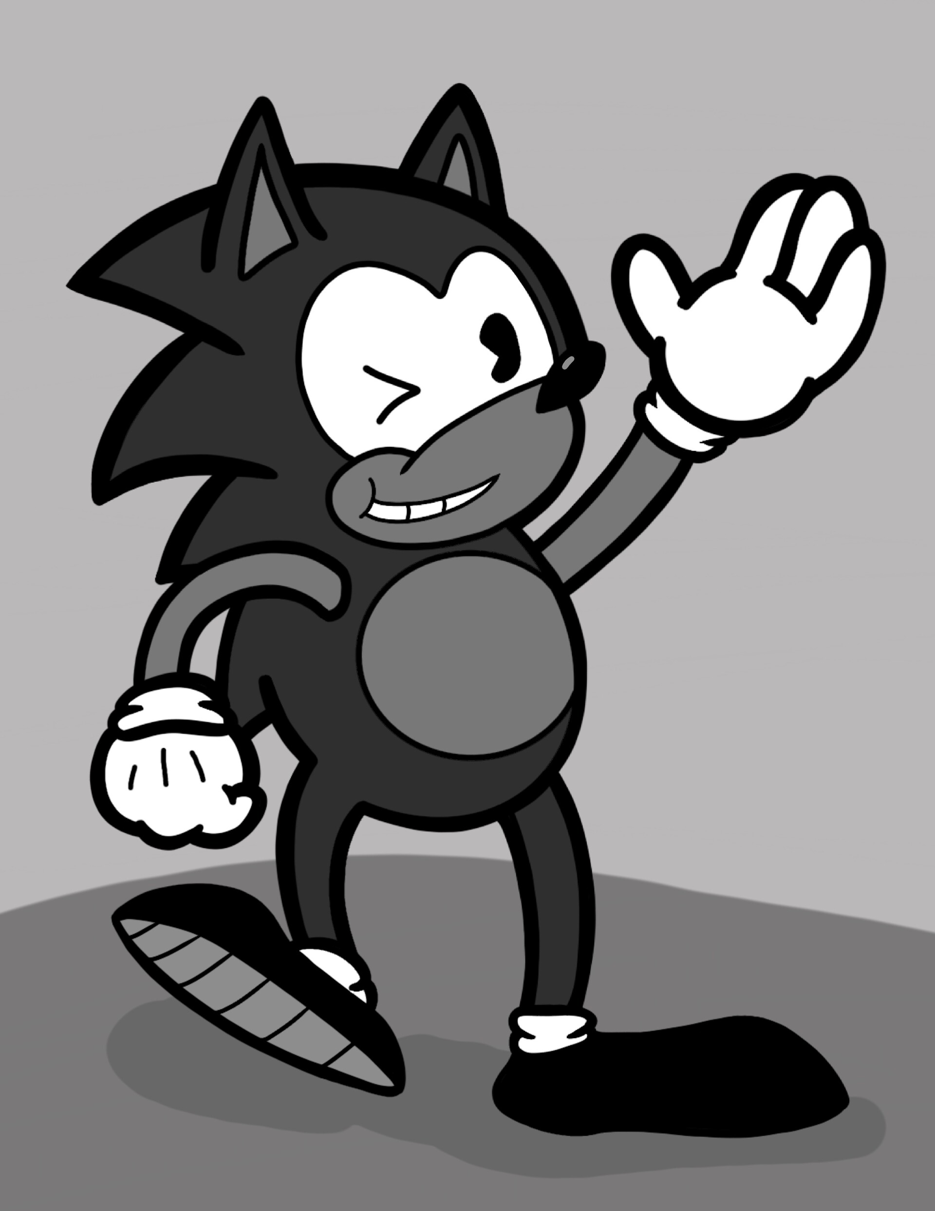ArtStation - Rubberhose sonic