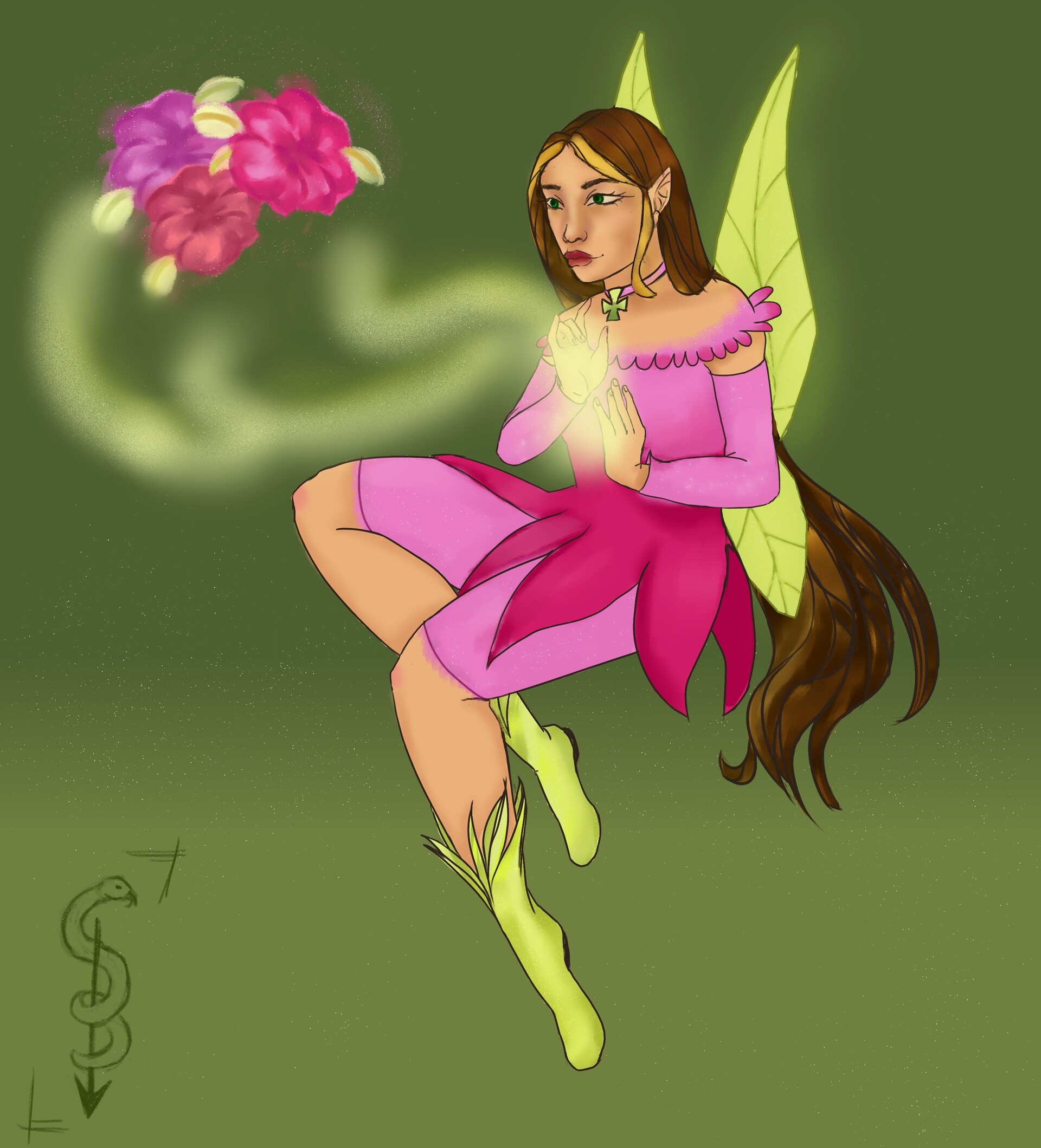 ArtStation - Flora winx redesign