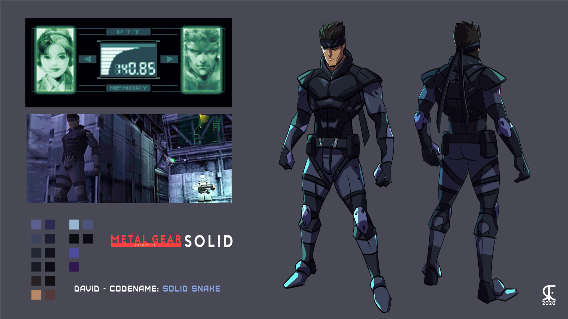 Metal Gear Solid 1 Characters