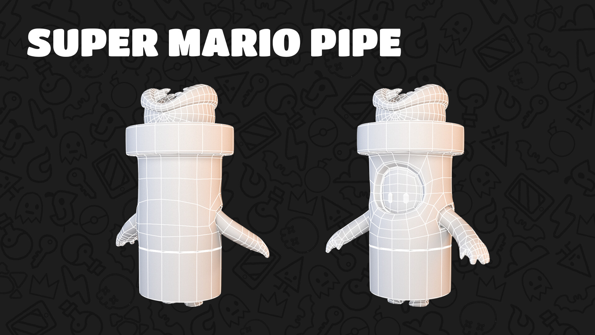 Nahia de la Calle - Fall Guys Fan Arts (Inktober 2020)