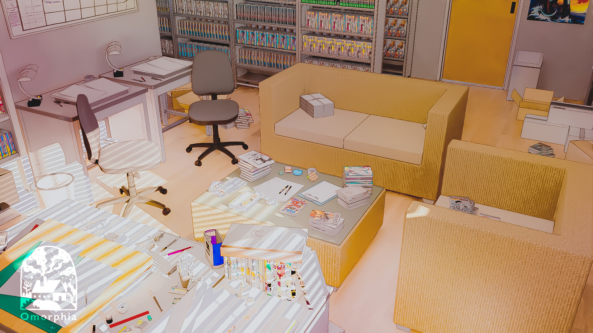 Omorphia Visual - Manga Studio