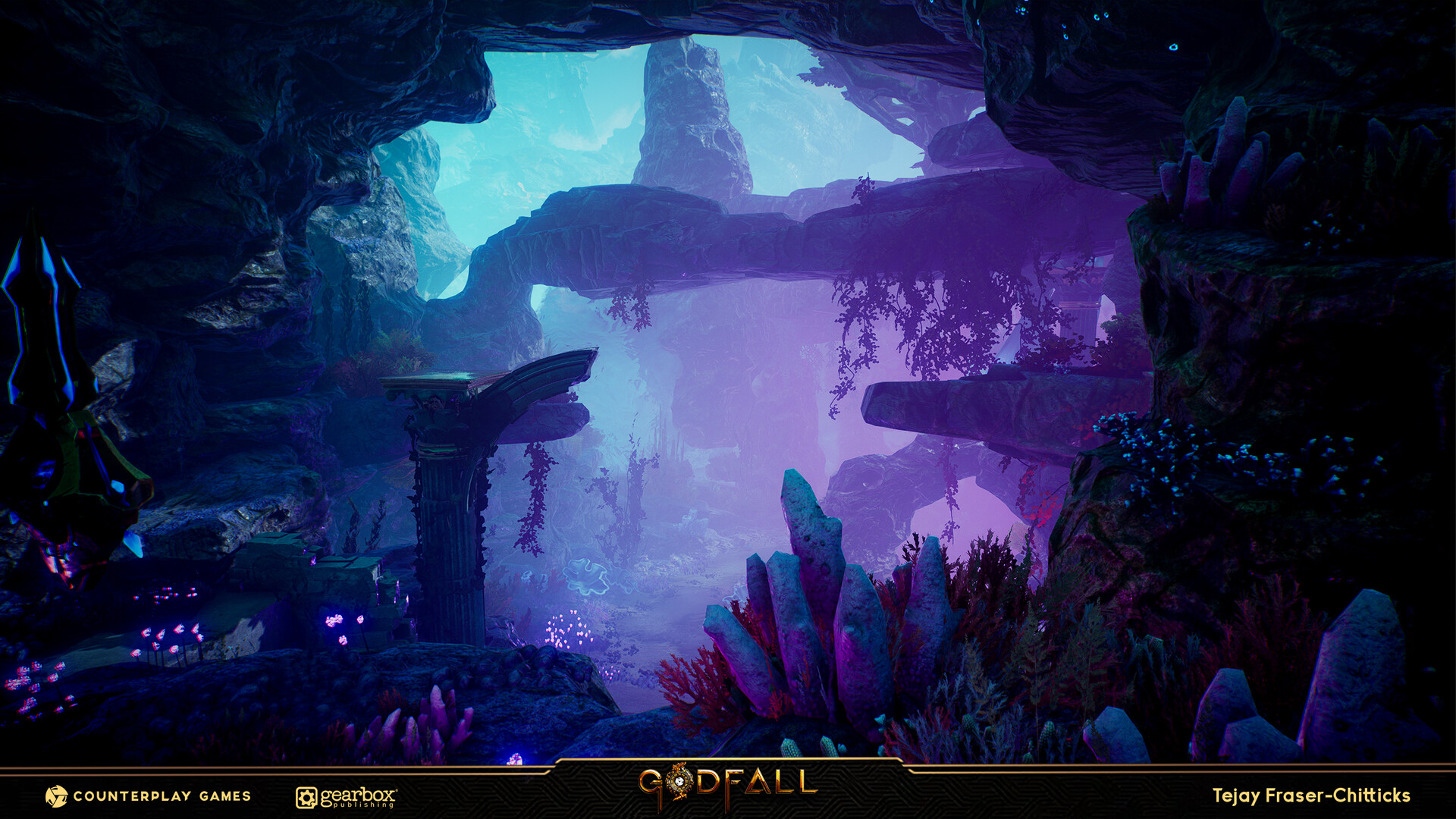 Tejay Fraser-Chitticks - Godfall - Cobalt Caldera - Water Biome