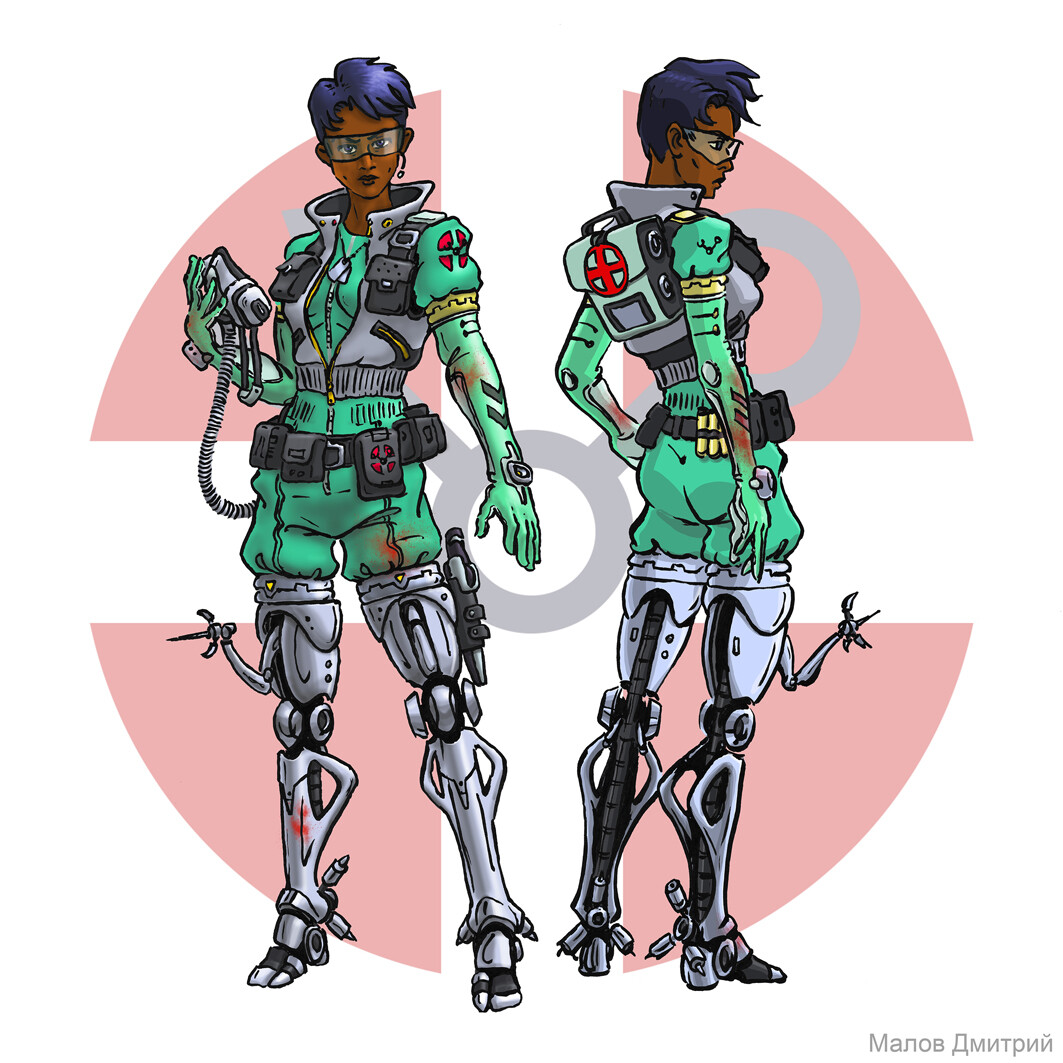 ArtStation - The field medic