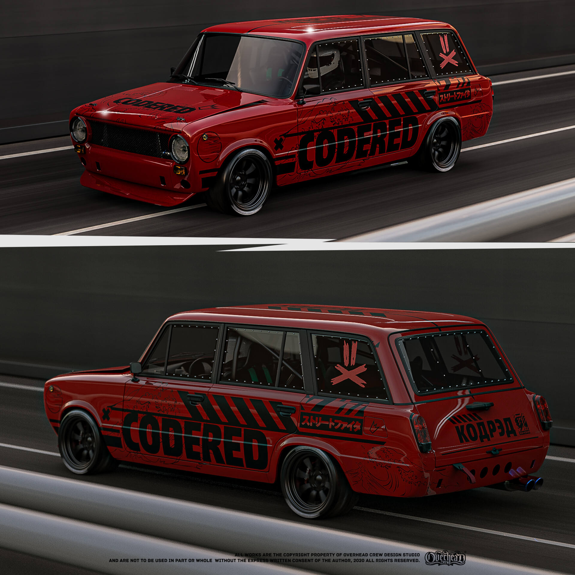 ArtStation - CODERED VAZ 2102