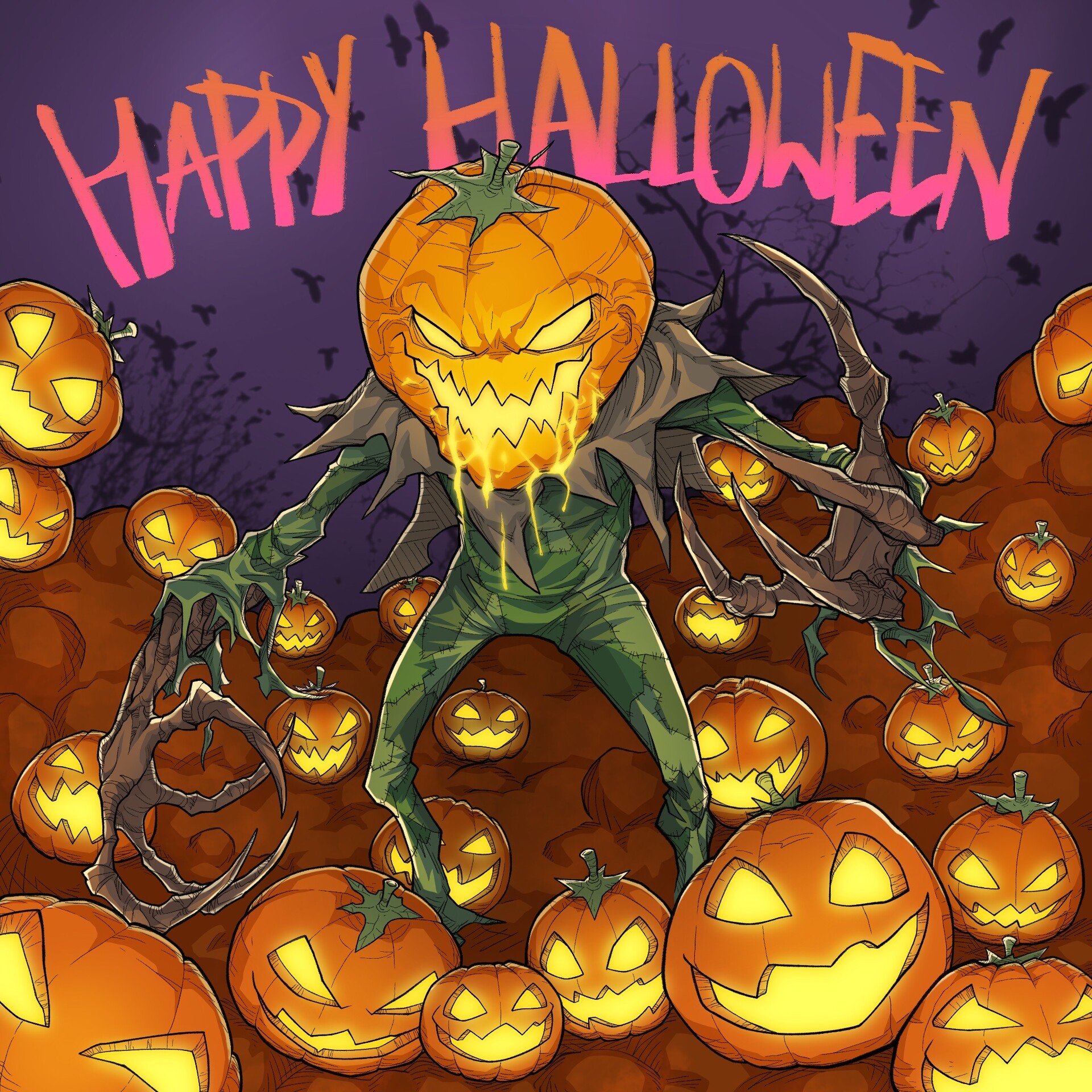 ArtStation - Happy Halloween
