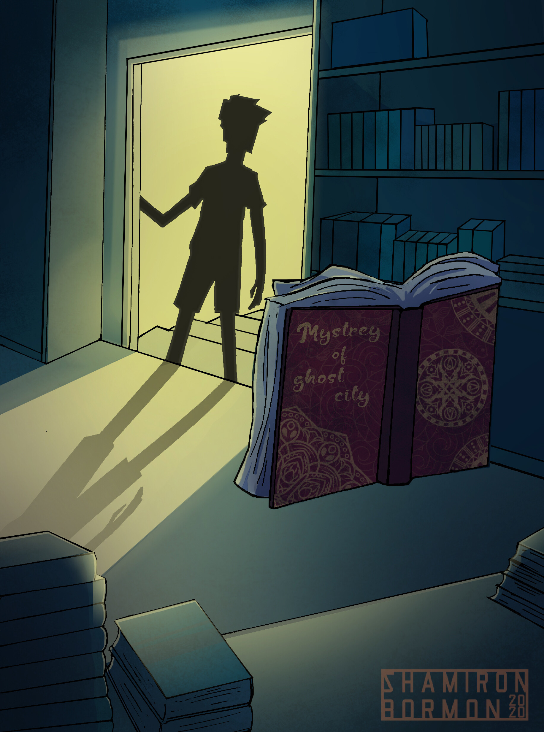 ArtStation - Freaky Library