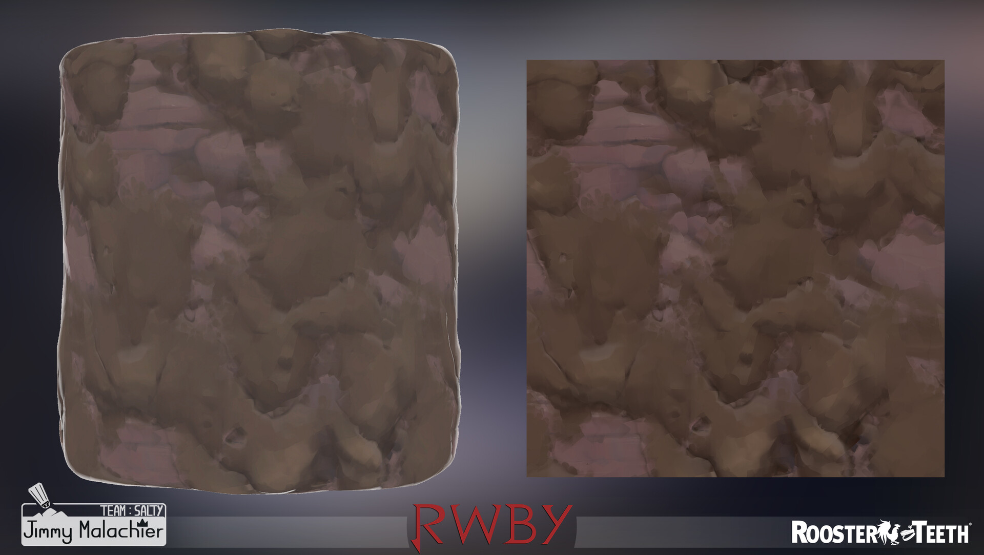 Jimmy Malachier - RWBY - Handpaint Snow and Mountains