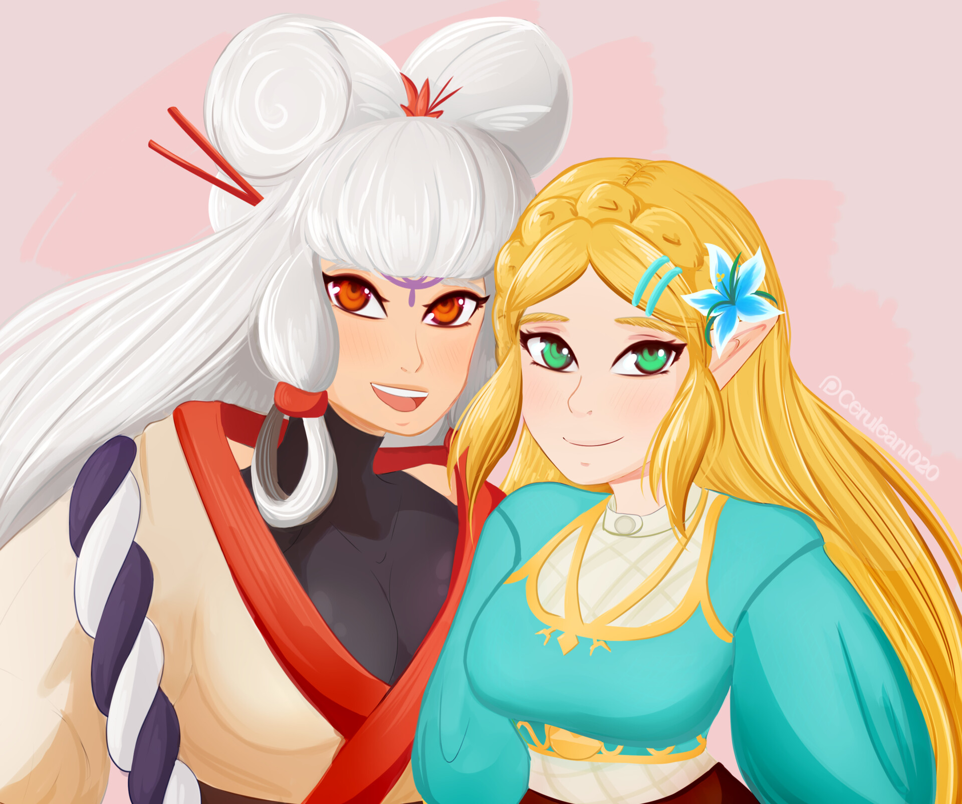 ArtStation - Zelda and Impa