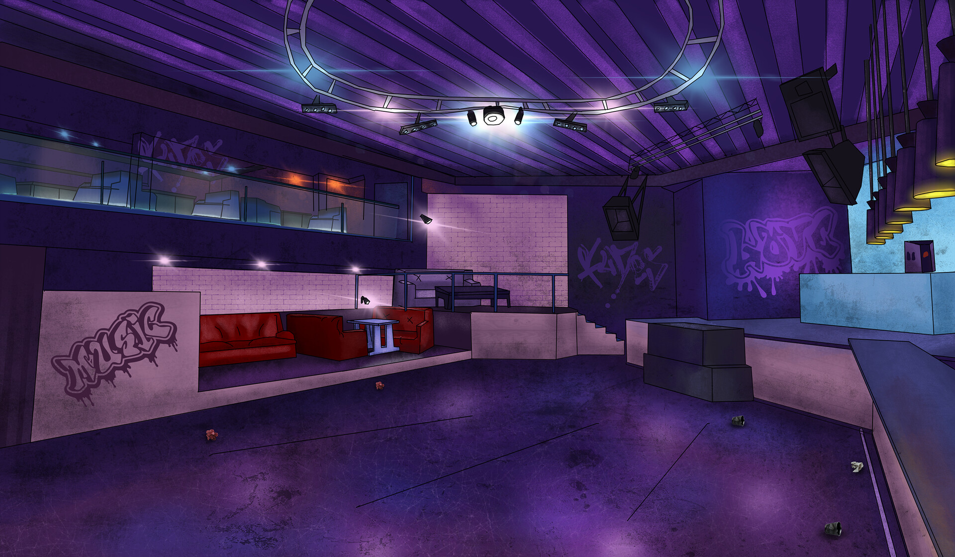 ArtStation - Night club